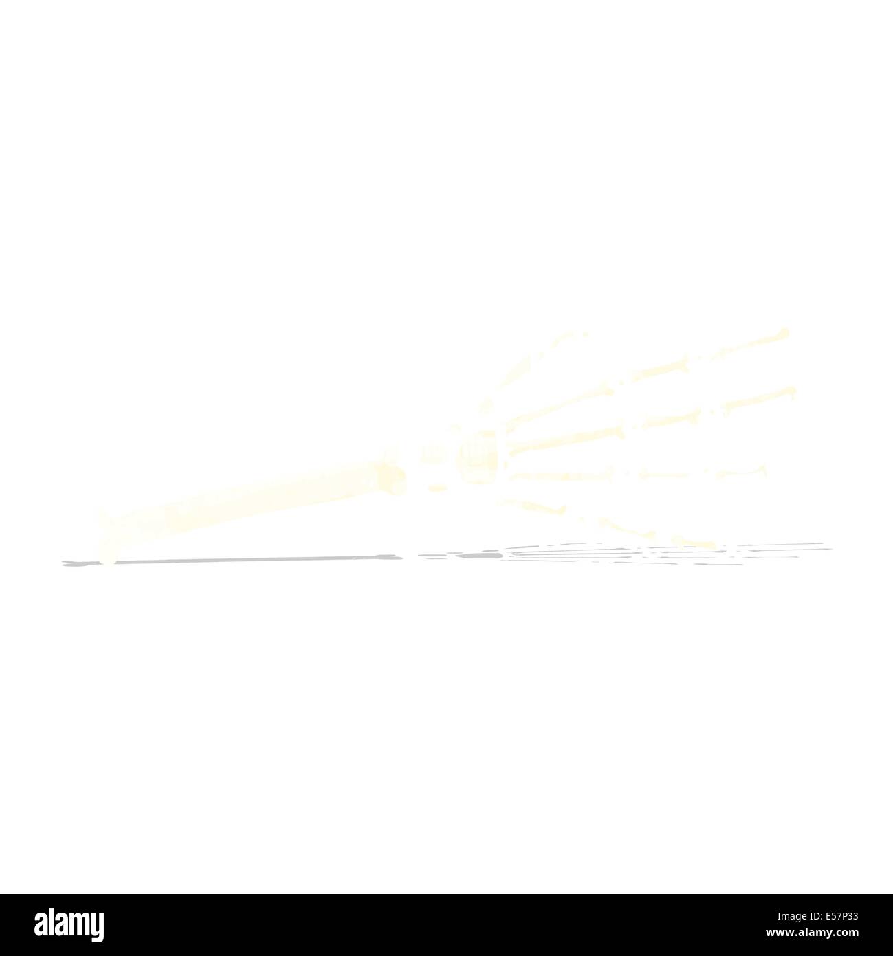cartoon skeleton hand Stock Vector Image & Art - Alamy