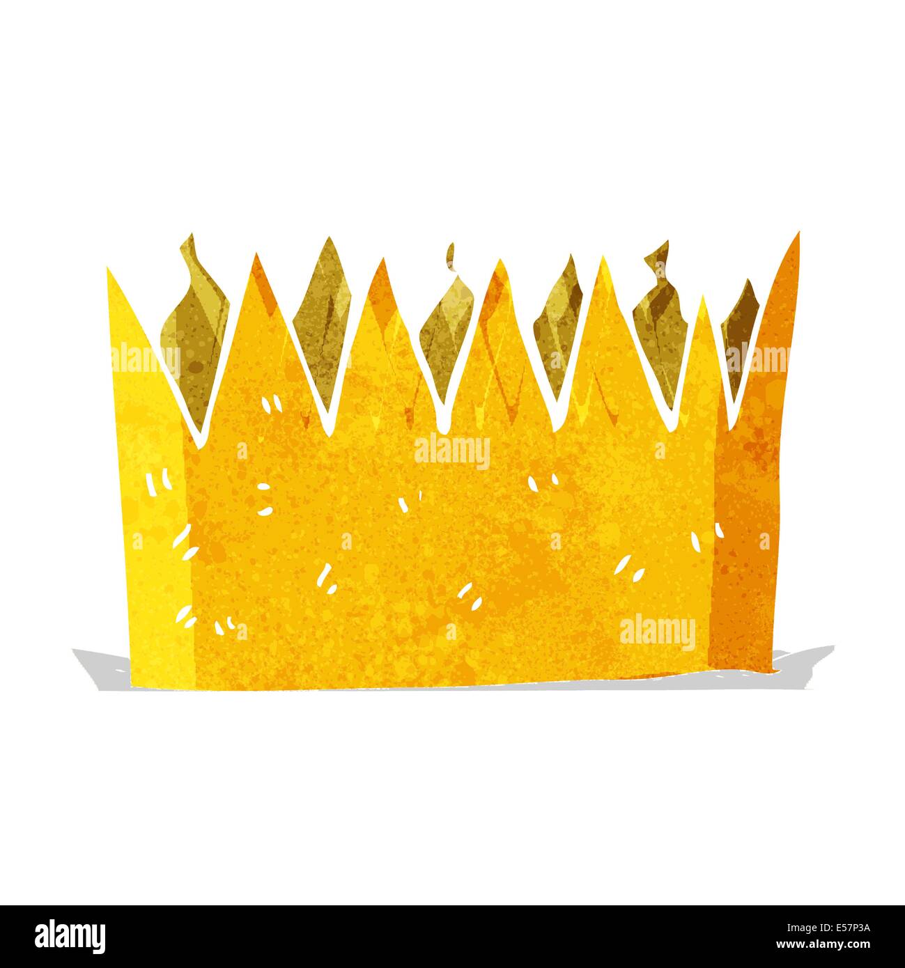 cartoon paper crown Stock Vector Image & Art - Alamy