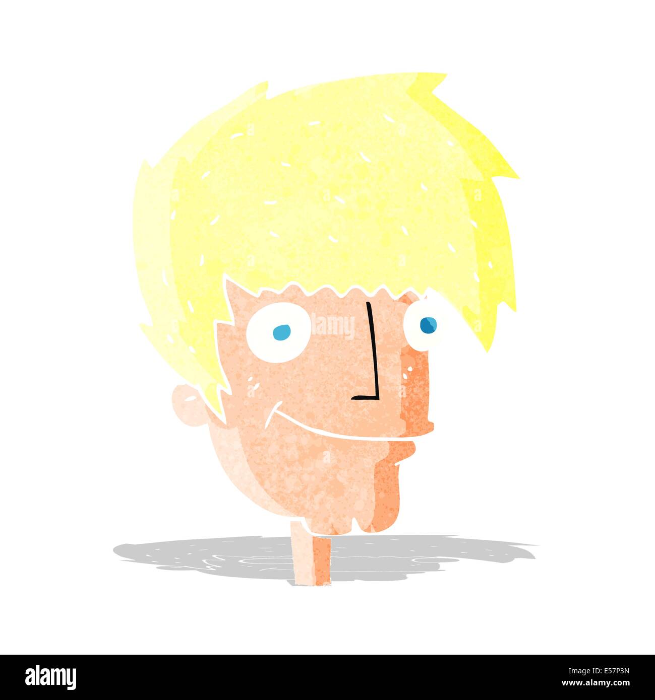 cartoon smiling man Stock Vector Image & Art - Alamy