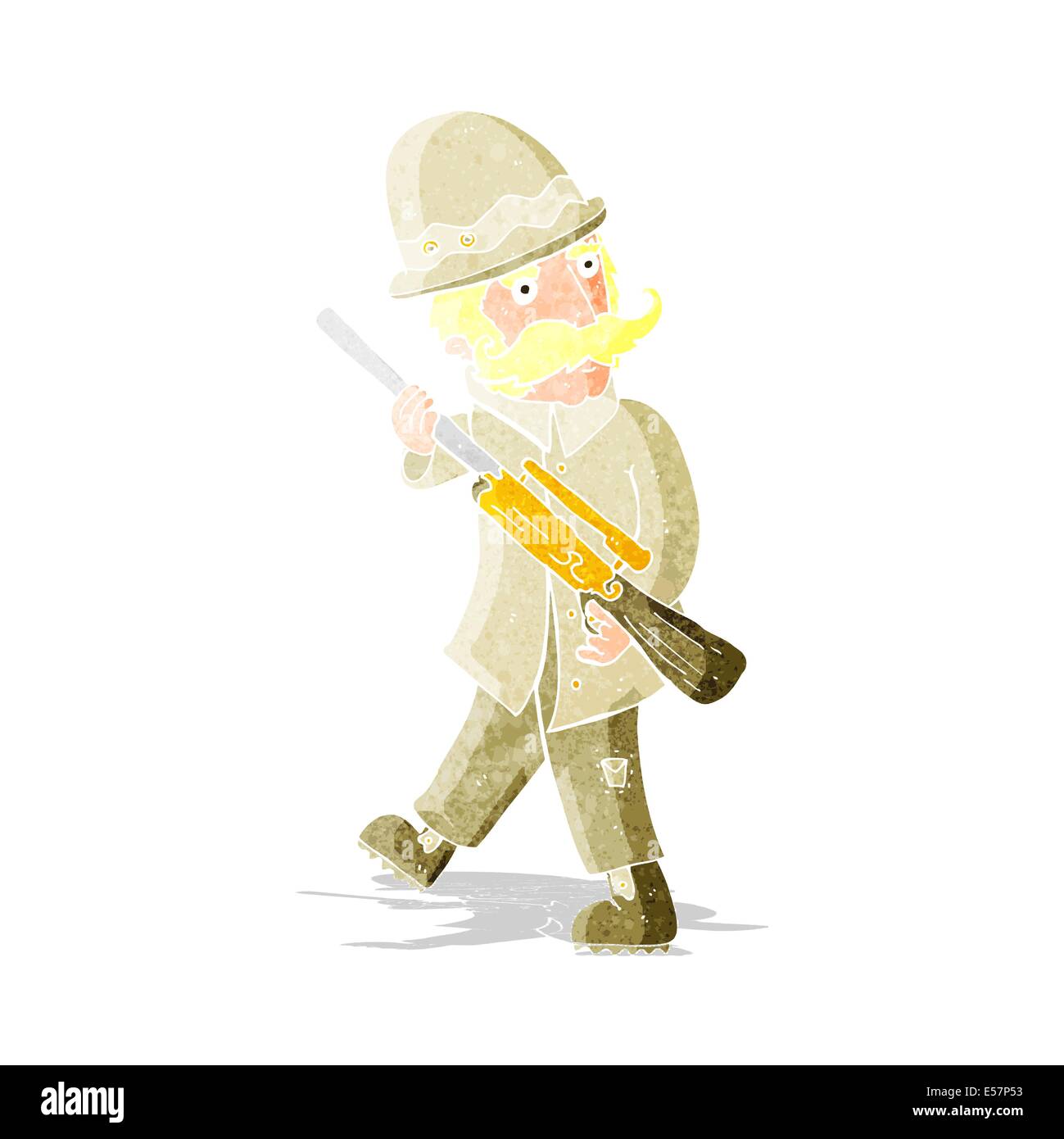 Cartoon Victorian Hunter High Resolution Stock Photography and Images ...