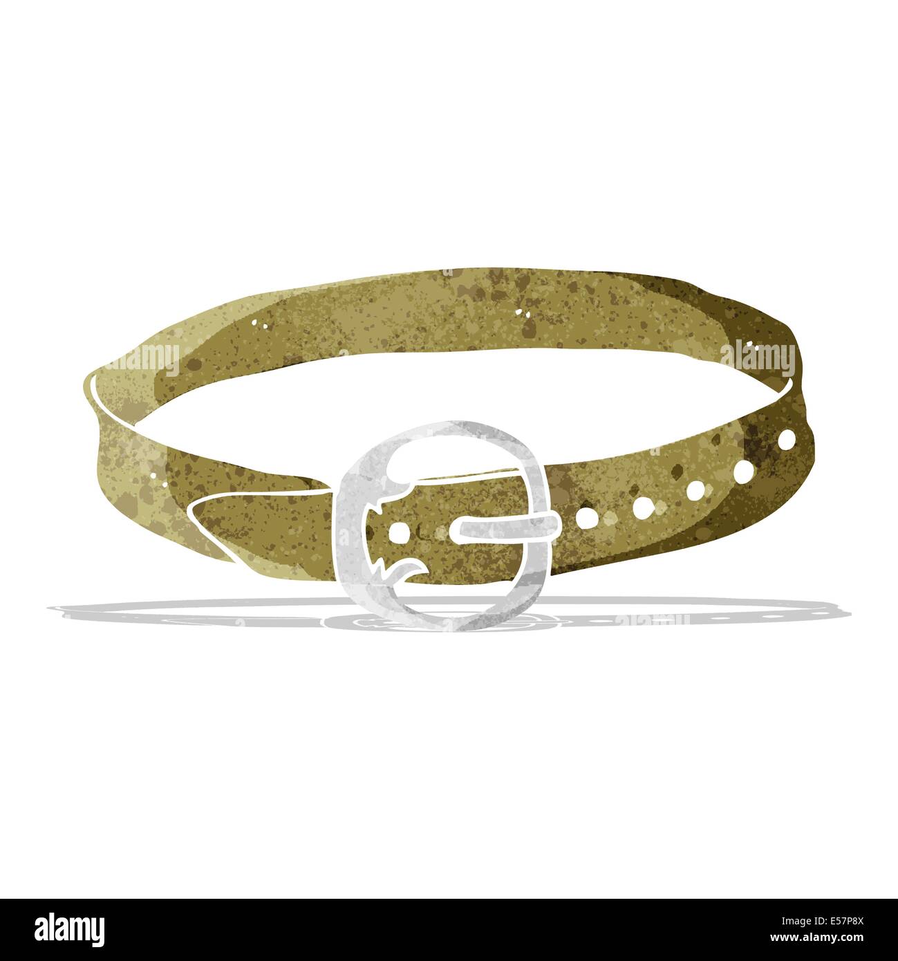 Cartoon old belt Cut Out Stock Images & Pictures - Alamy