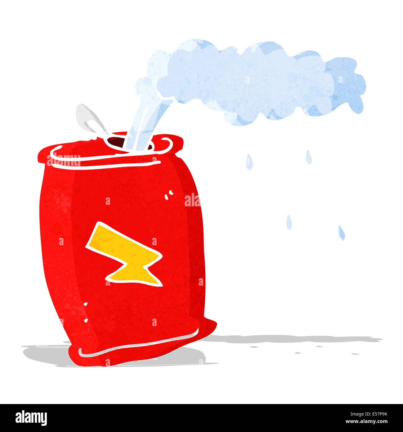 cartoon fizzing soda can Stock Vector Image & Art - Alamy