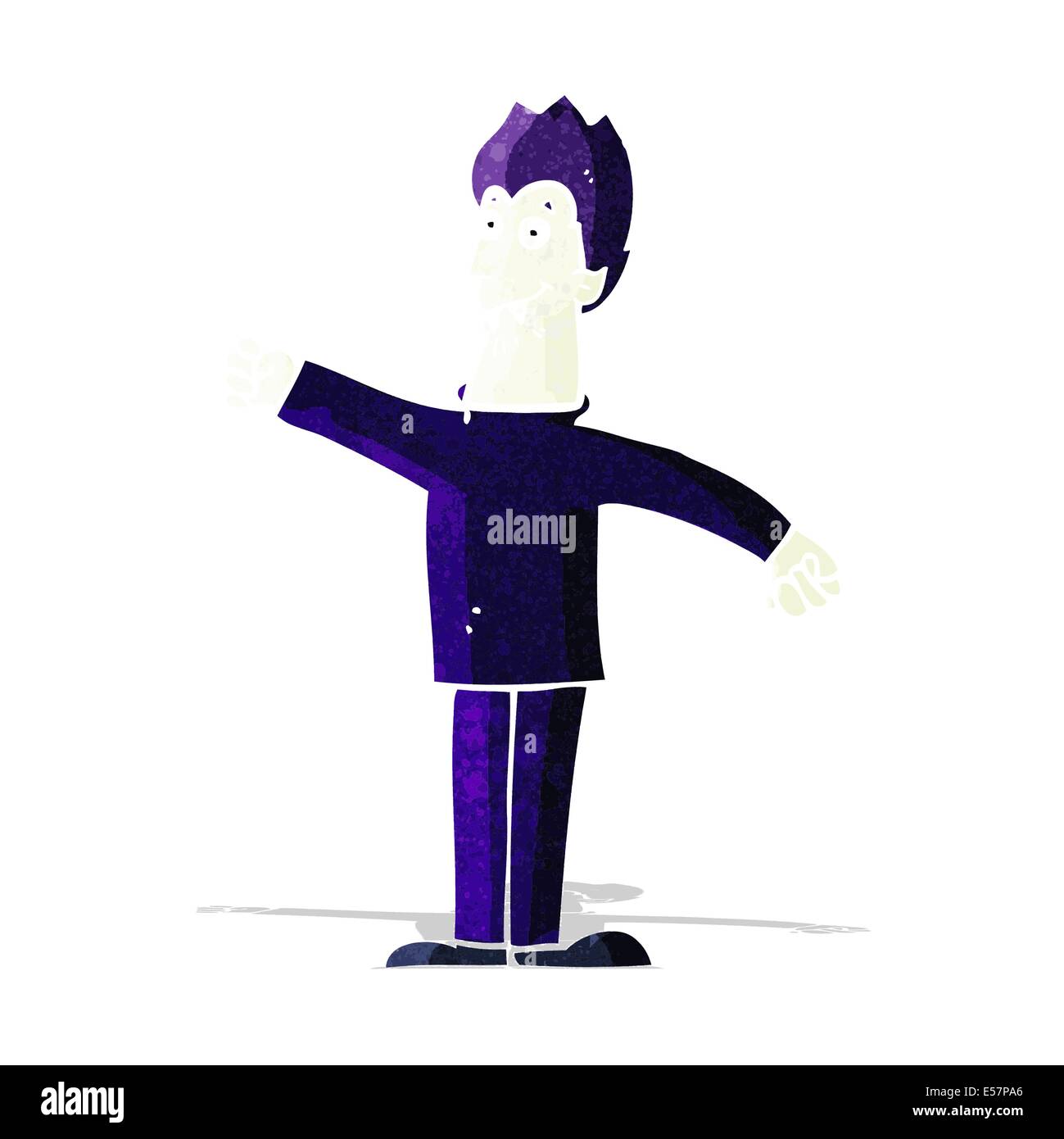 cartoon happy vampire Stock Vector Image & Art - Alamy