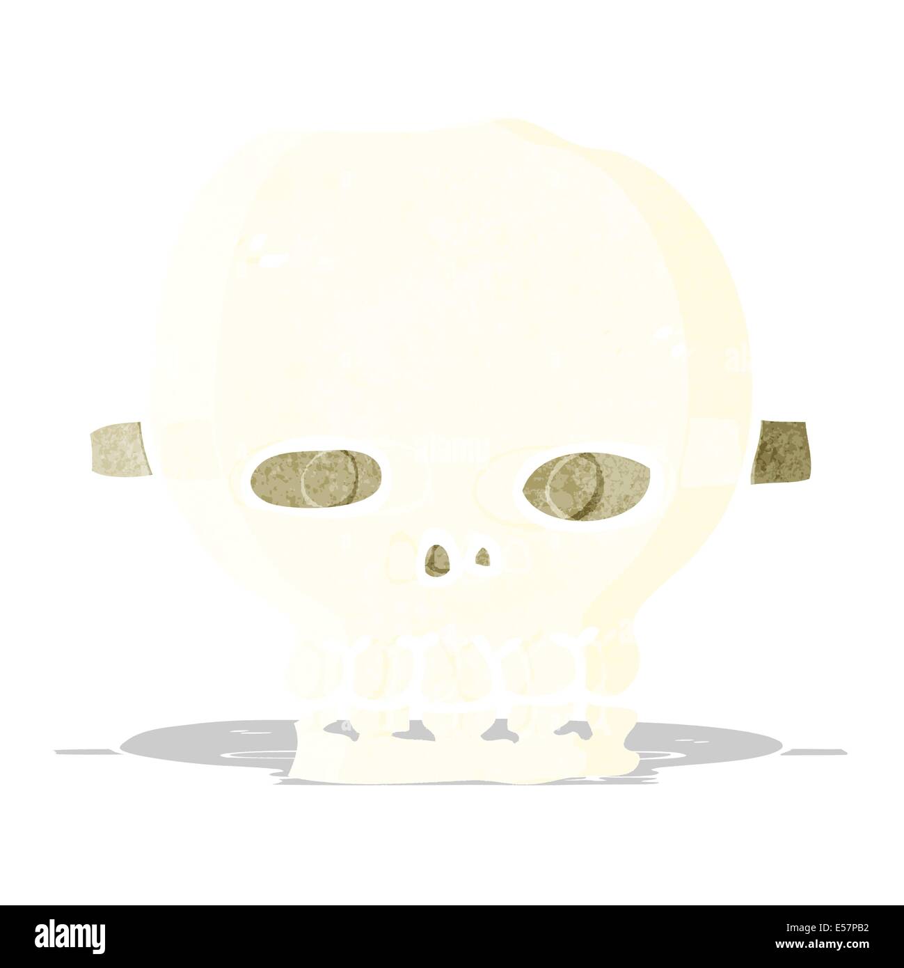 cartoon spooky skull mask Stock Vector Image & Art - Alamy