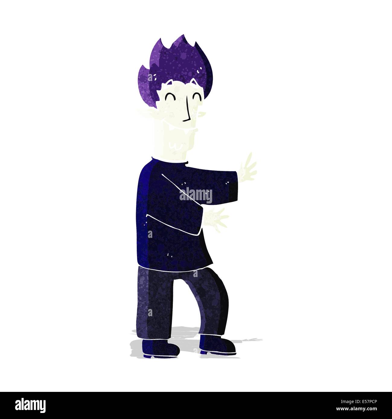 cartoon excited vampire Stock Vector Image & Art - Alamy