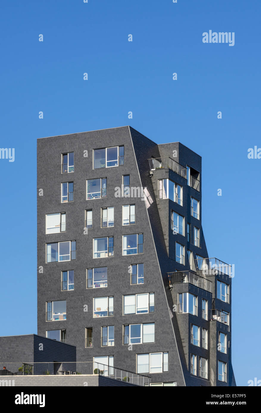 Modern apartment house, Copenhagen, Denmark Stock Photo - Alamy