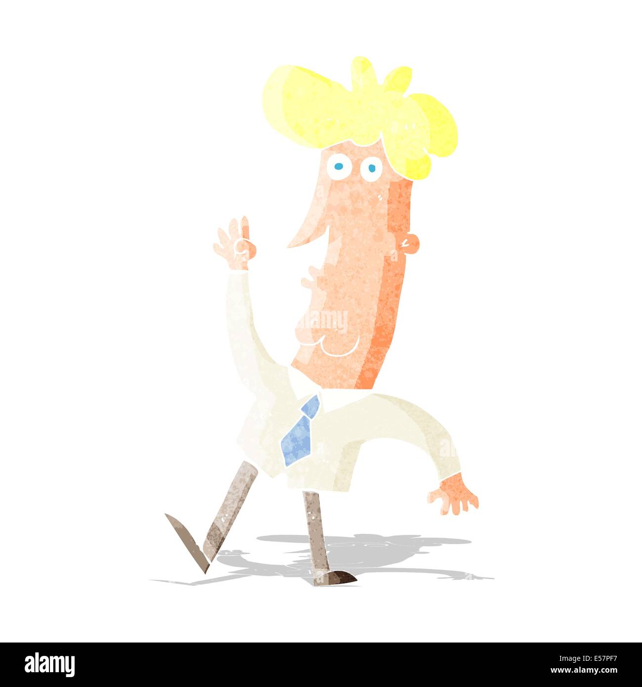cartoon office man Stock Vector Image & Art - Alamy