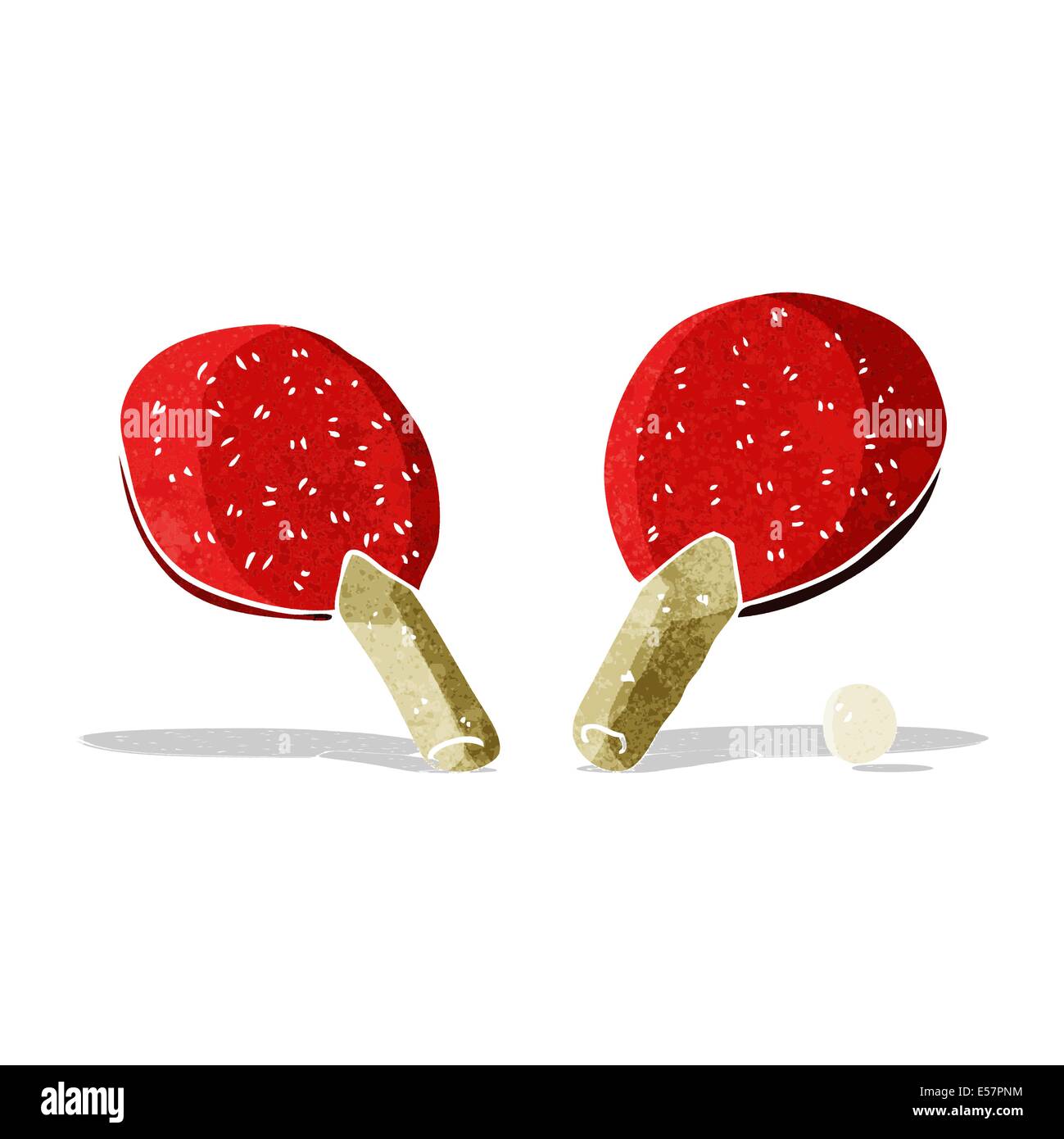 cartoon table tennis bats Stock Vector Image & Art - Alamy