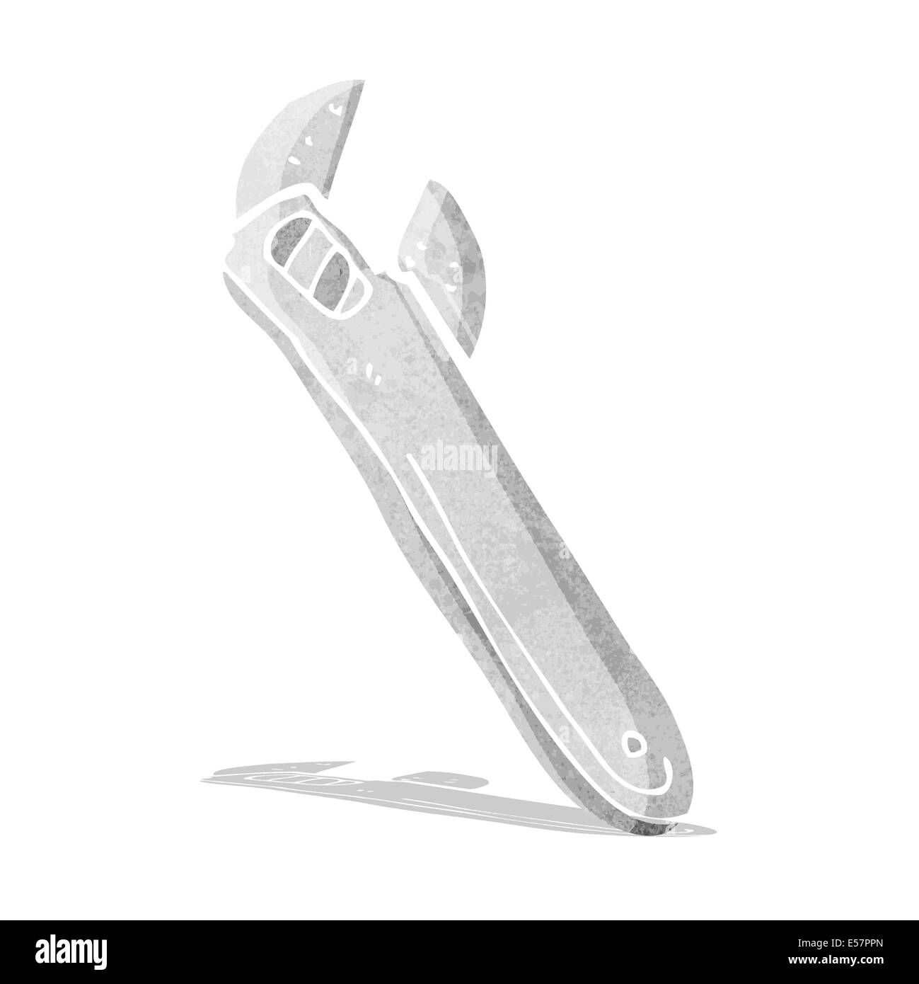 cartoon adjustable spanner Stock Vector Image & Art - Alamy