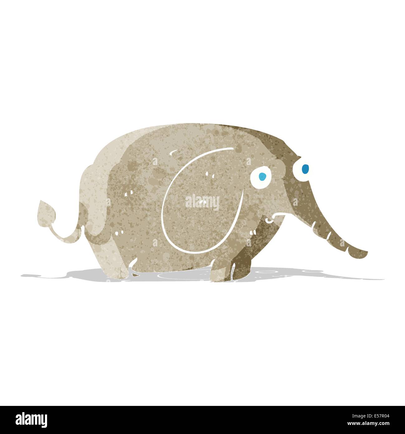 cartoon sad little elephant Stock Vector Image & Art - Alamy