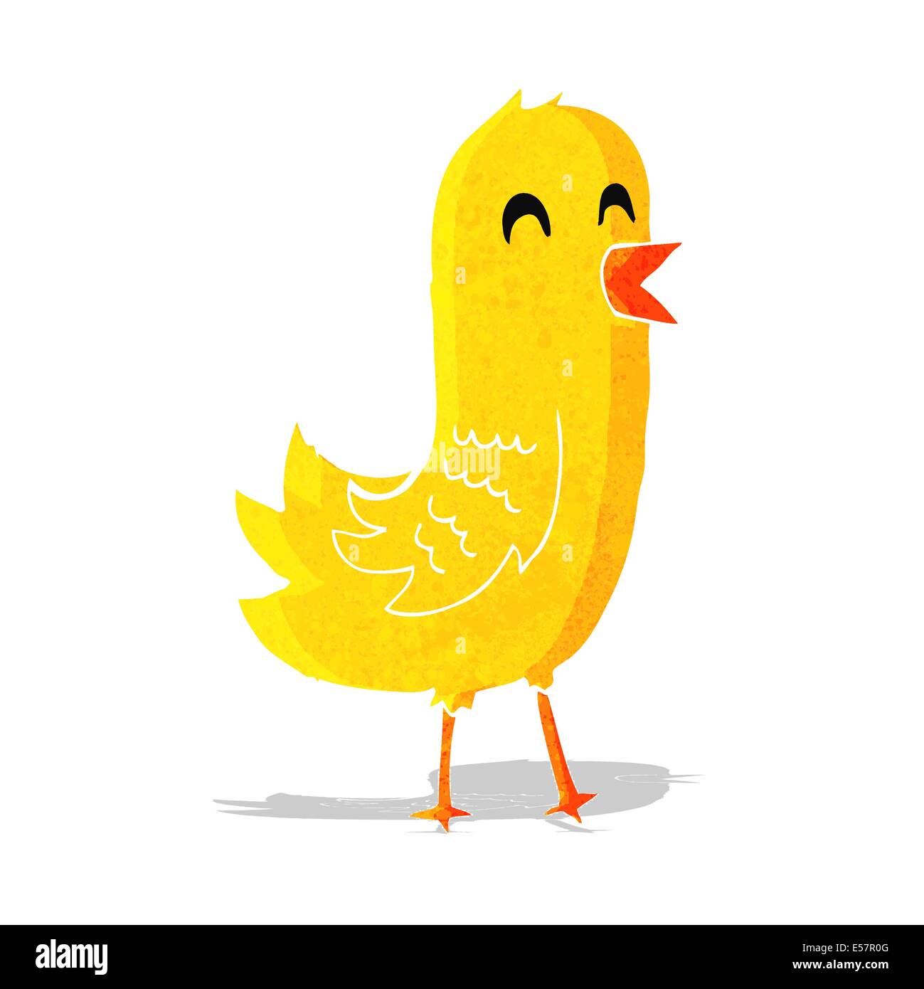 cartoon happy bird Stock Vector Image & Art - Alamy