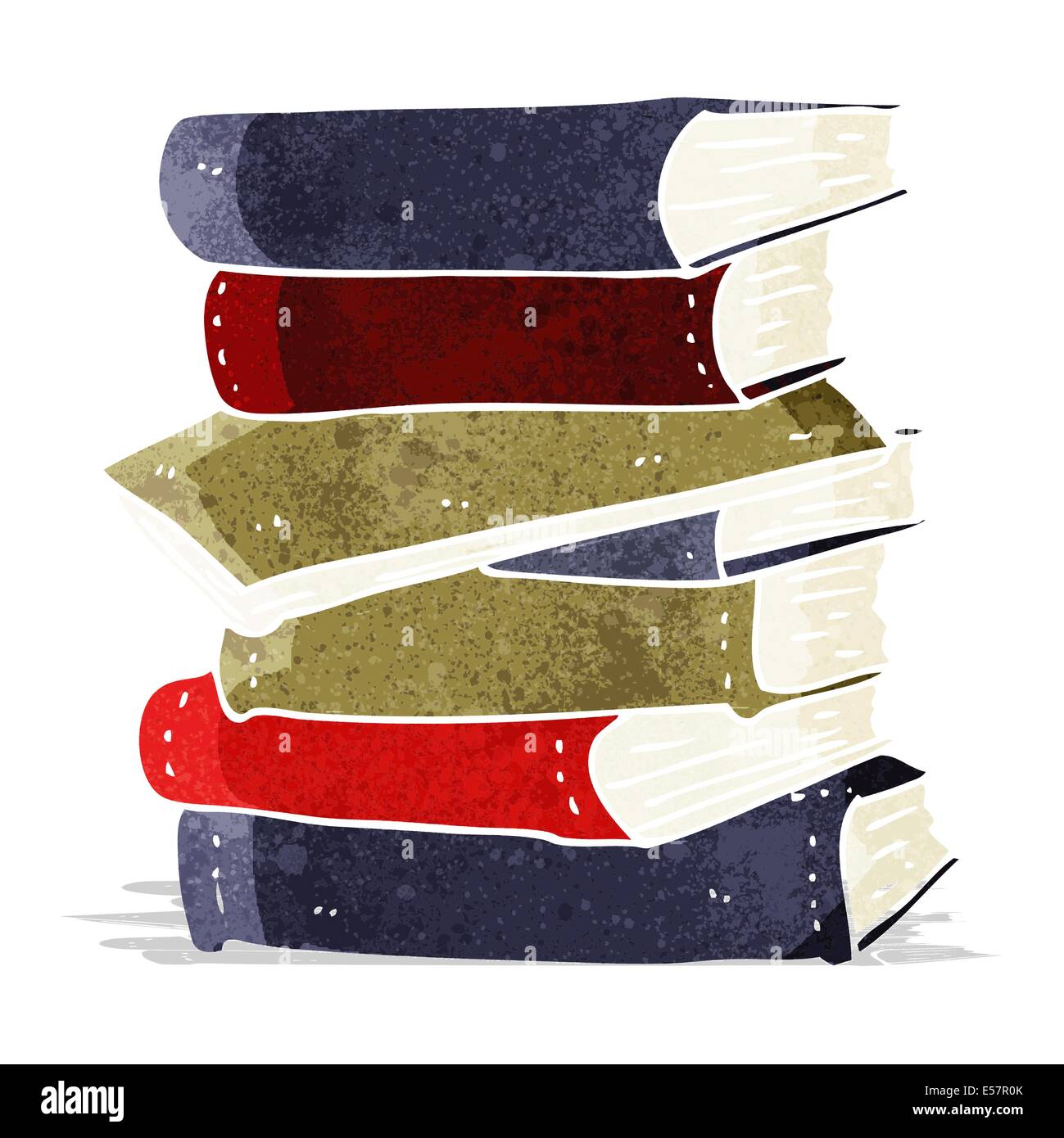 cartoon pile of books Stock Vector Image & Art - Alamy