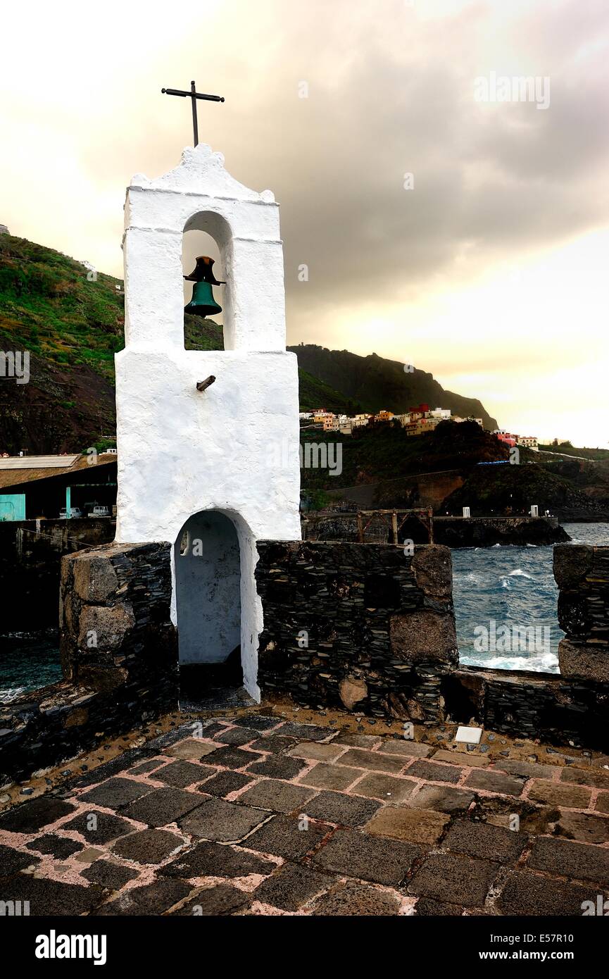White Bell Tower on the Fort Stock Photo - Alamy
