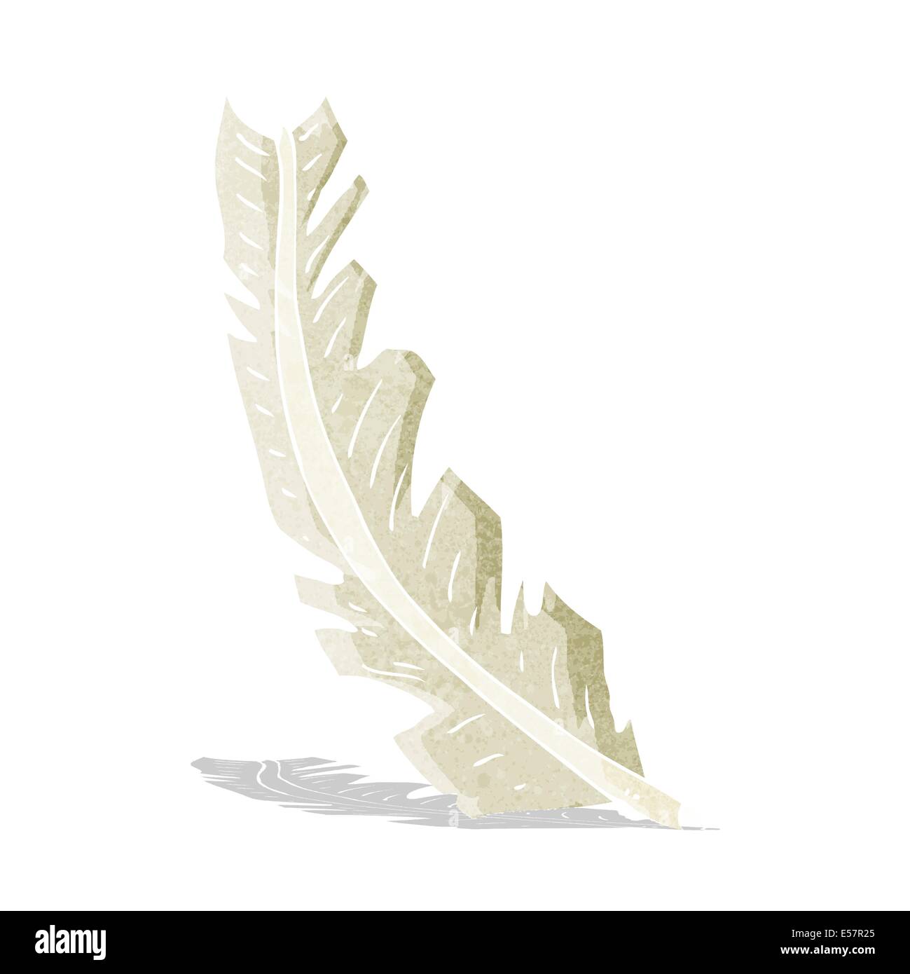 Rough feather Stock Vector Images - Alamy