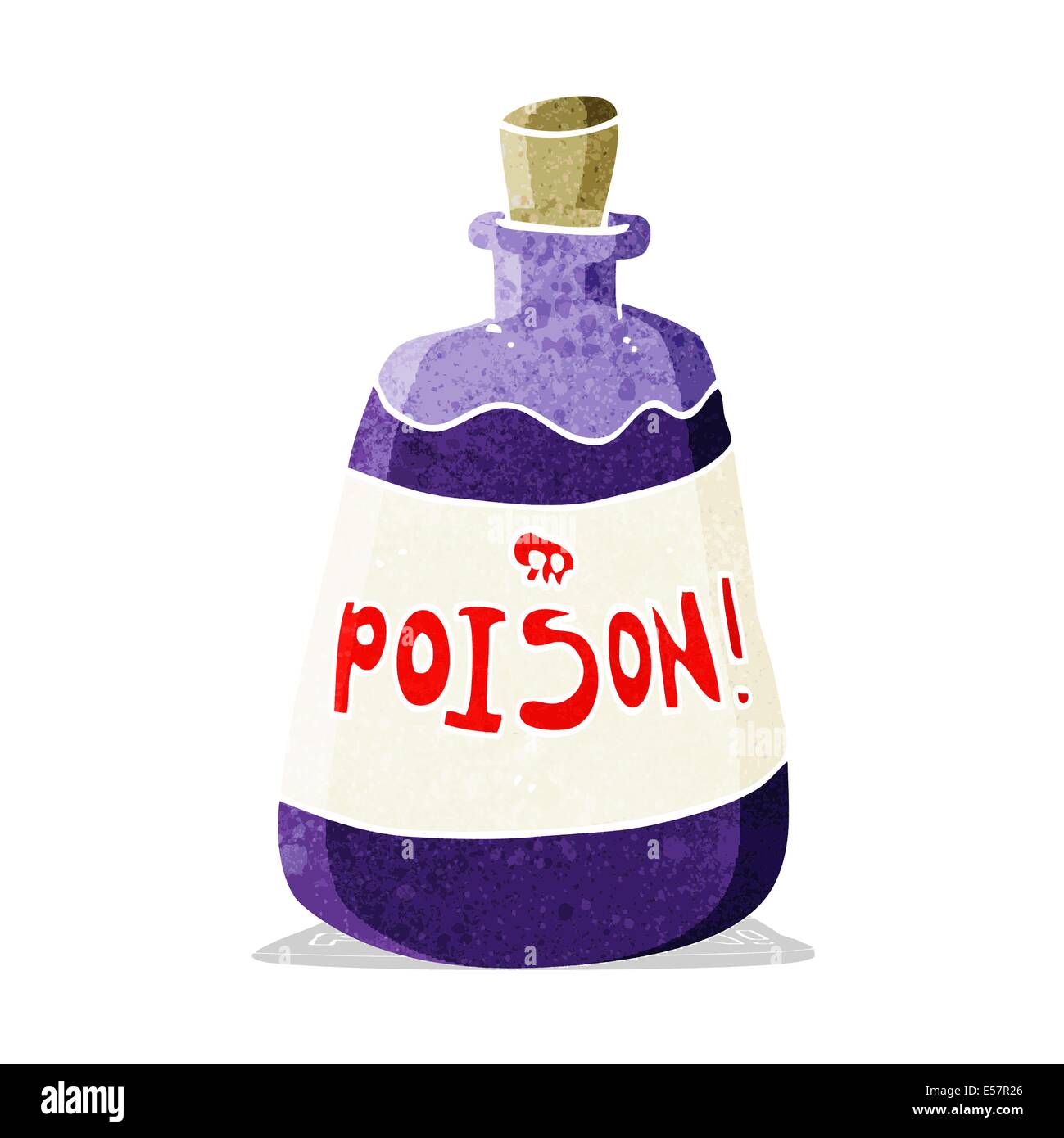cartoon bottle of poison Stock Vector Image & Art - Alamy