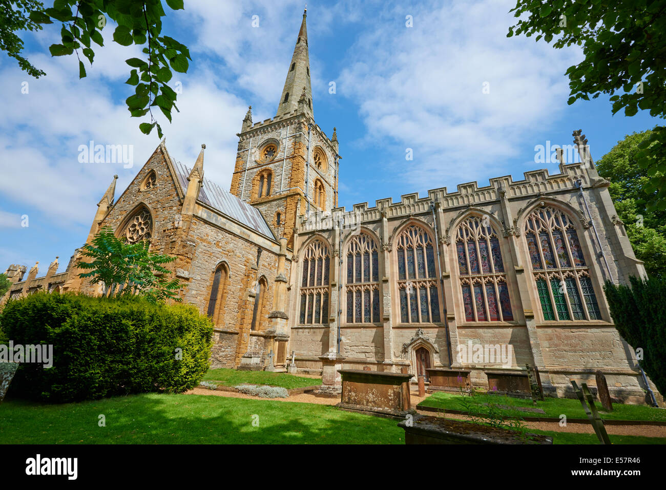 Holy Trinity Parish Church In Which William Shakespeare Worshiped & Is ...