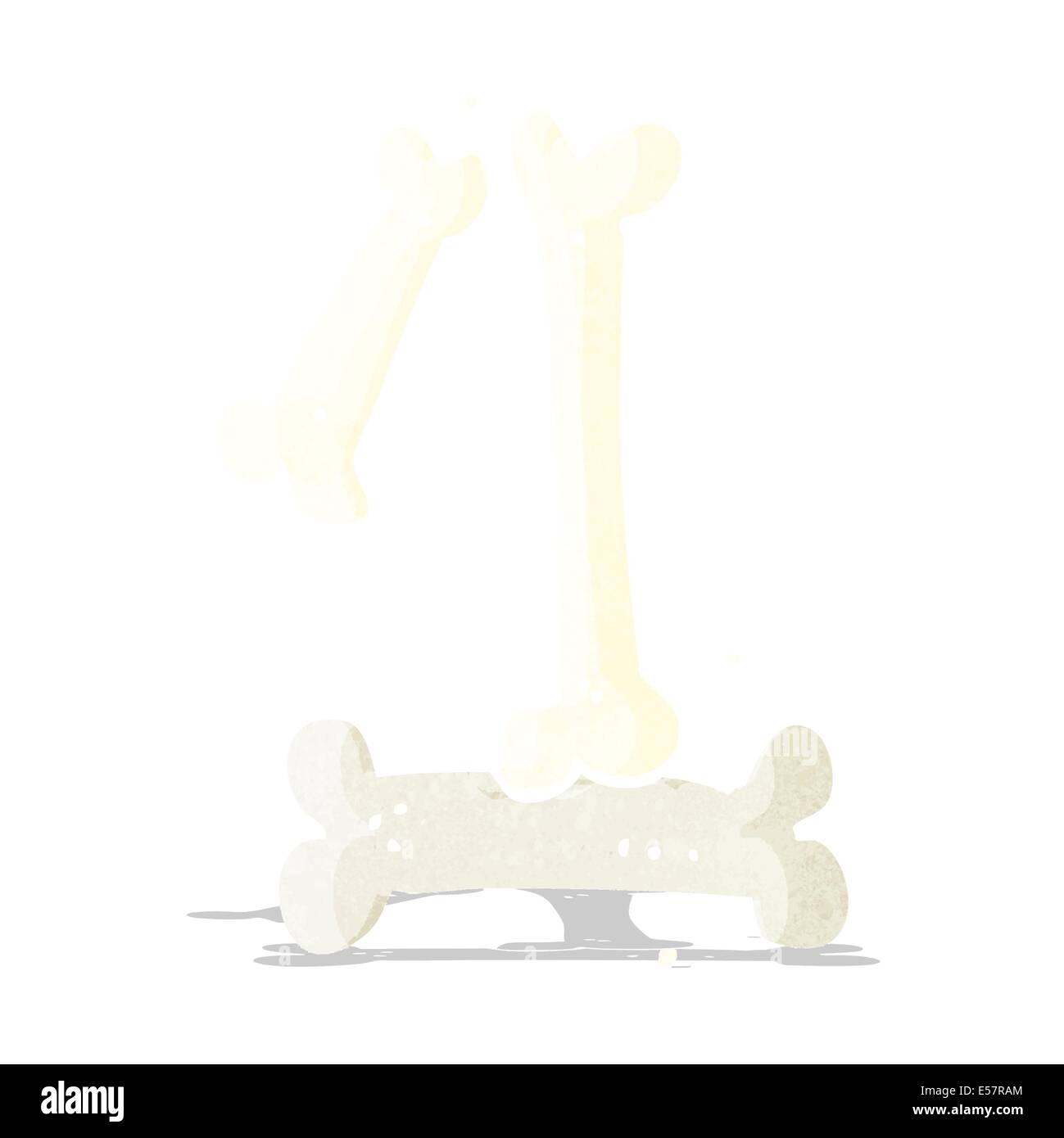 cartoon halloween bone number Stock Vector Image & Art - Alamy