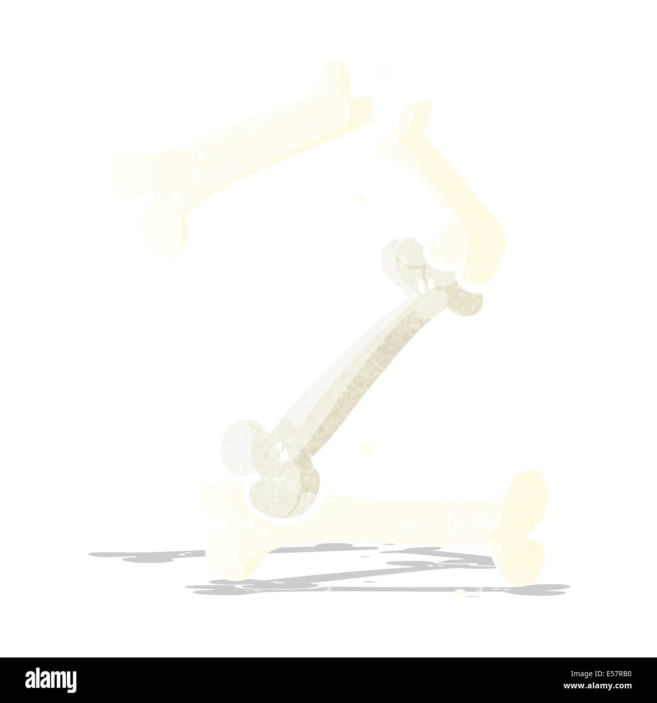 cartoon halloween bone number Stock Vector Image & Art - Alamy