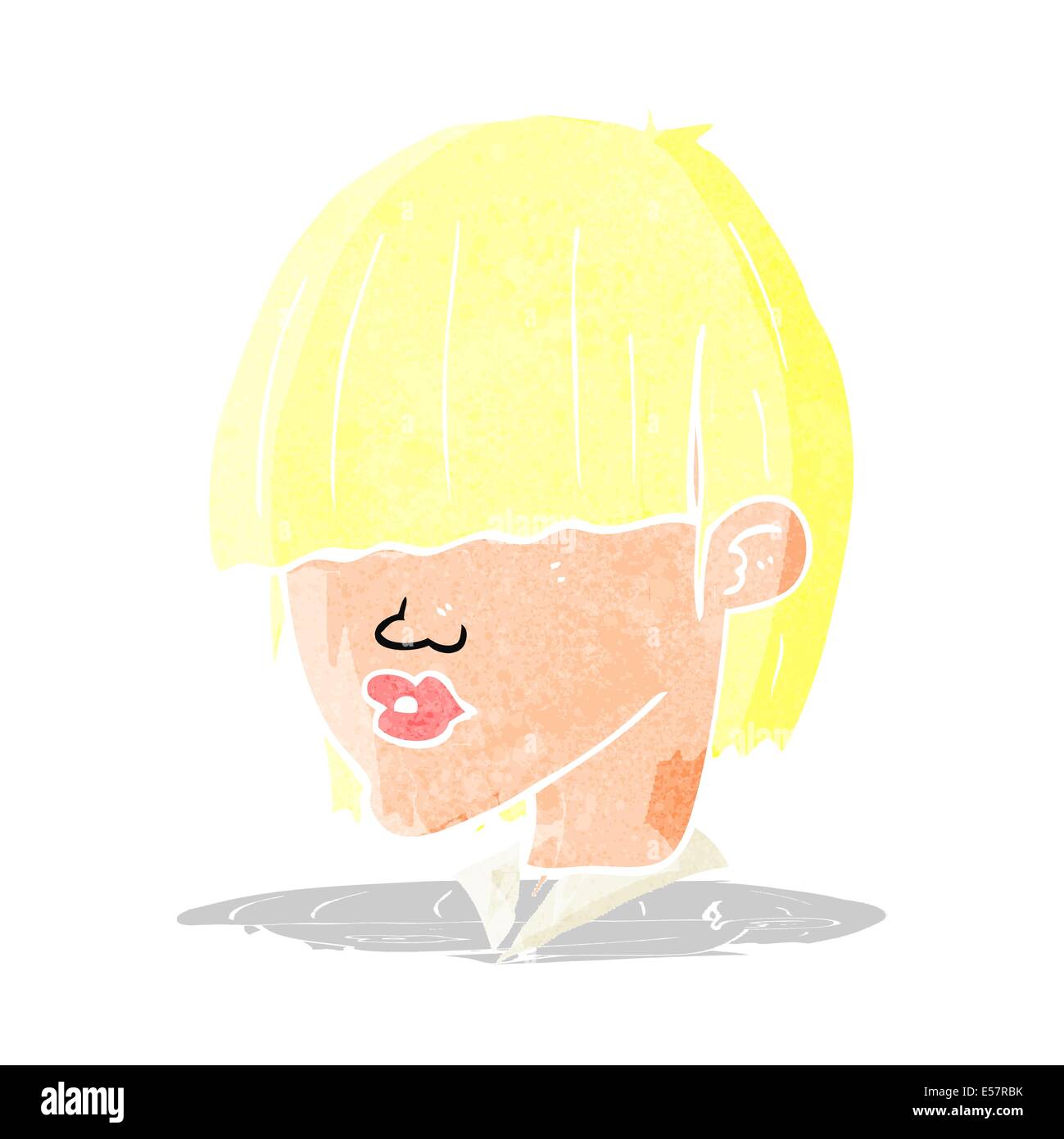 cartoon fashion haircut Stock Vector Image & Art - Alamy