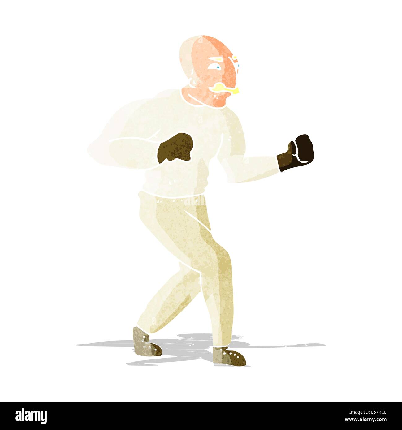 Boxer funny retro Cut Out Stock Images & Pictures - Alamy