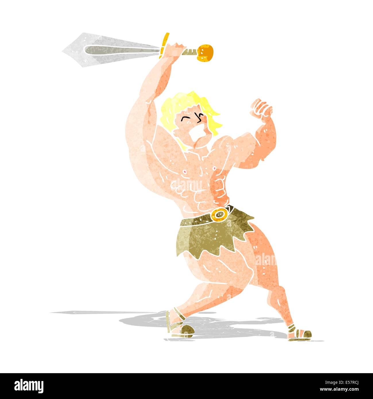 Swinging sword Stock Vector Images - Alamy