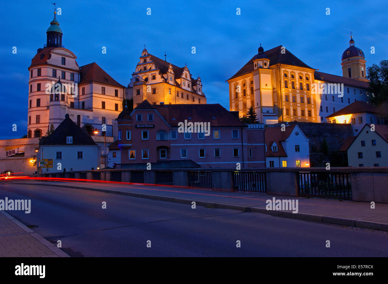 Neuburg an der Donau, Schloss Neuburg , Neuburg Castle, Uppper Bavaria ...