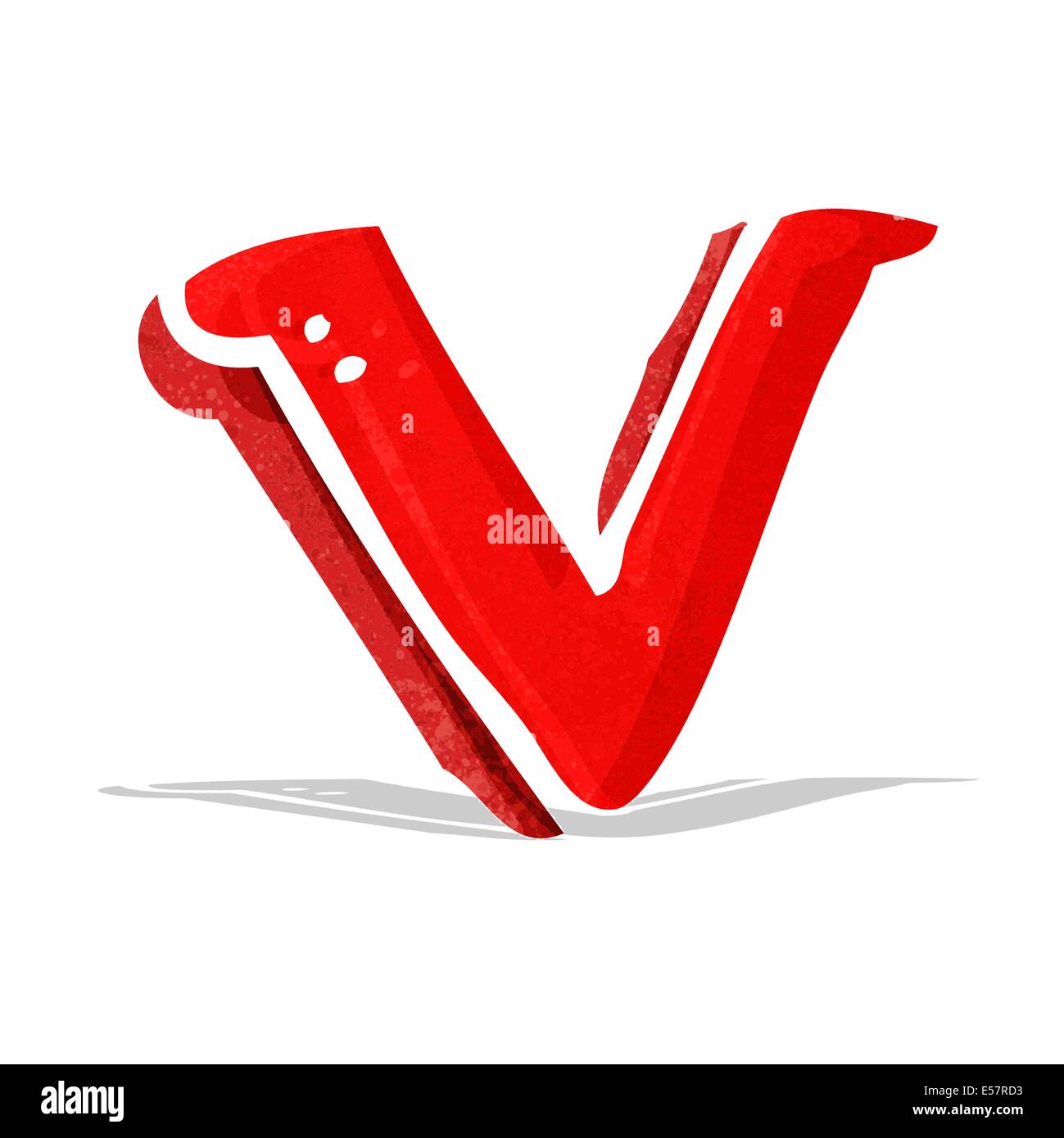 cartoon letter V Stock Vector Image & Art - Alamy