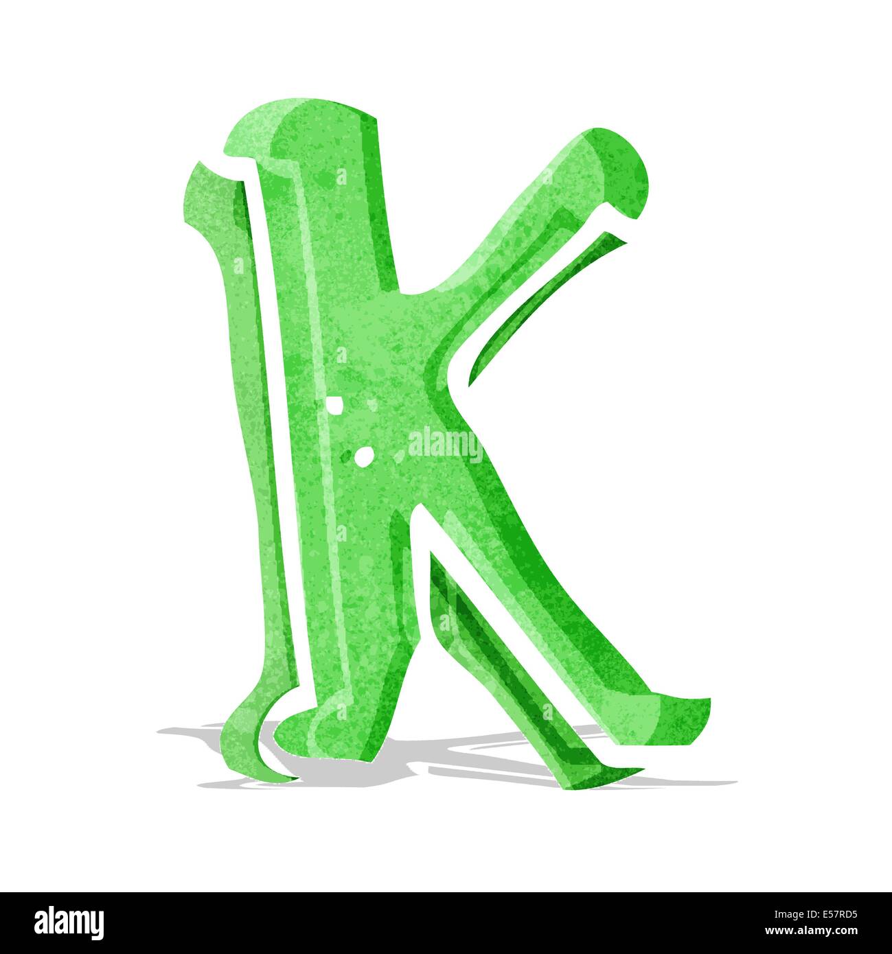 Cartoon Letter K Cut Out Stock Images & Pictures - Alamy