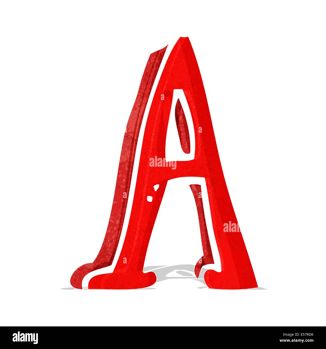 cartoon letter A Stock Vector Image & Art - Alamy