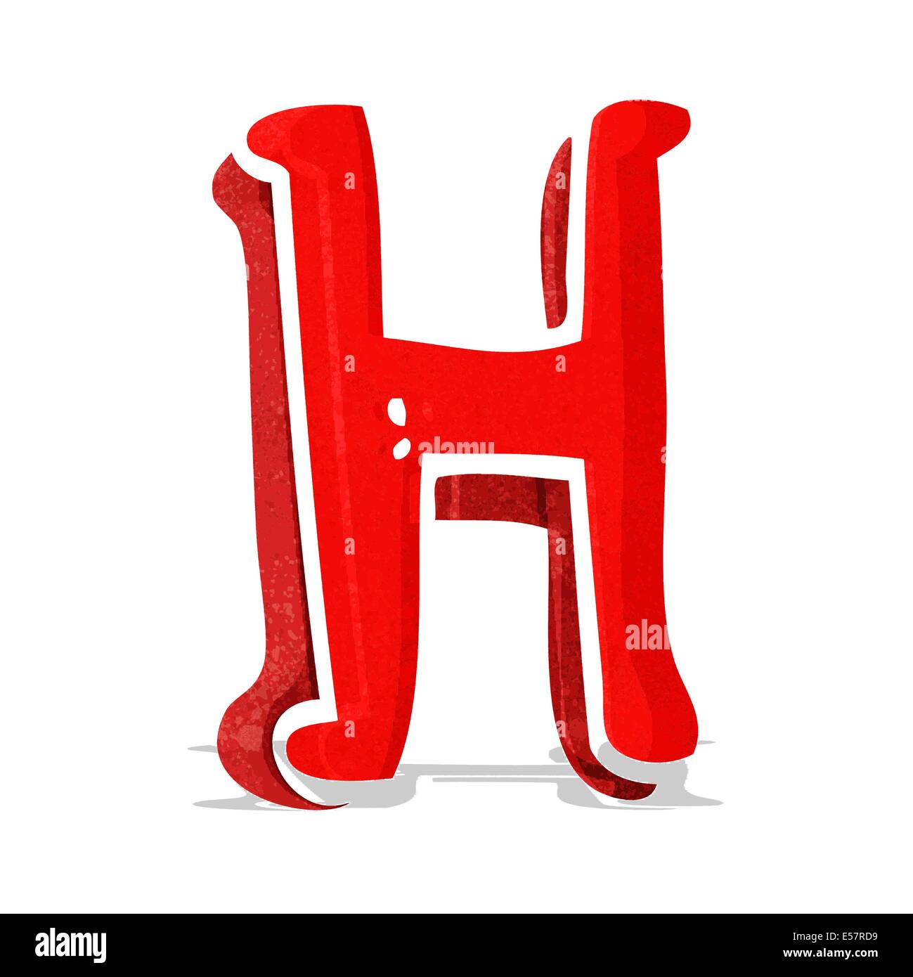 cartoon letter H Stock Vector Image & Art - Alamy