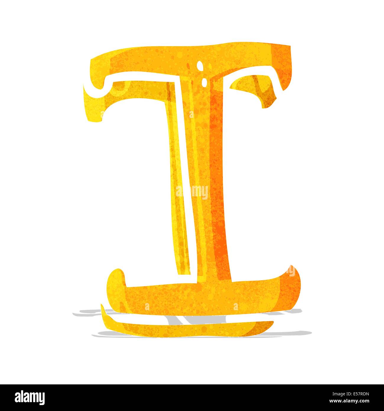 cartoon letter I Stock Vector Image & Art - Alamy