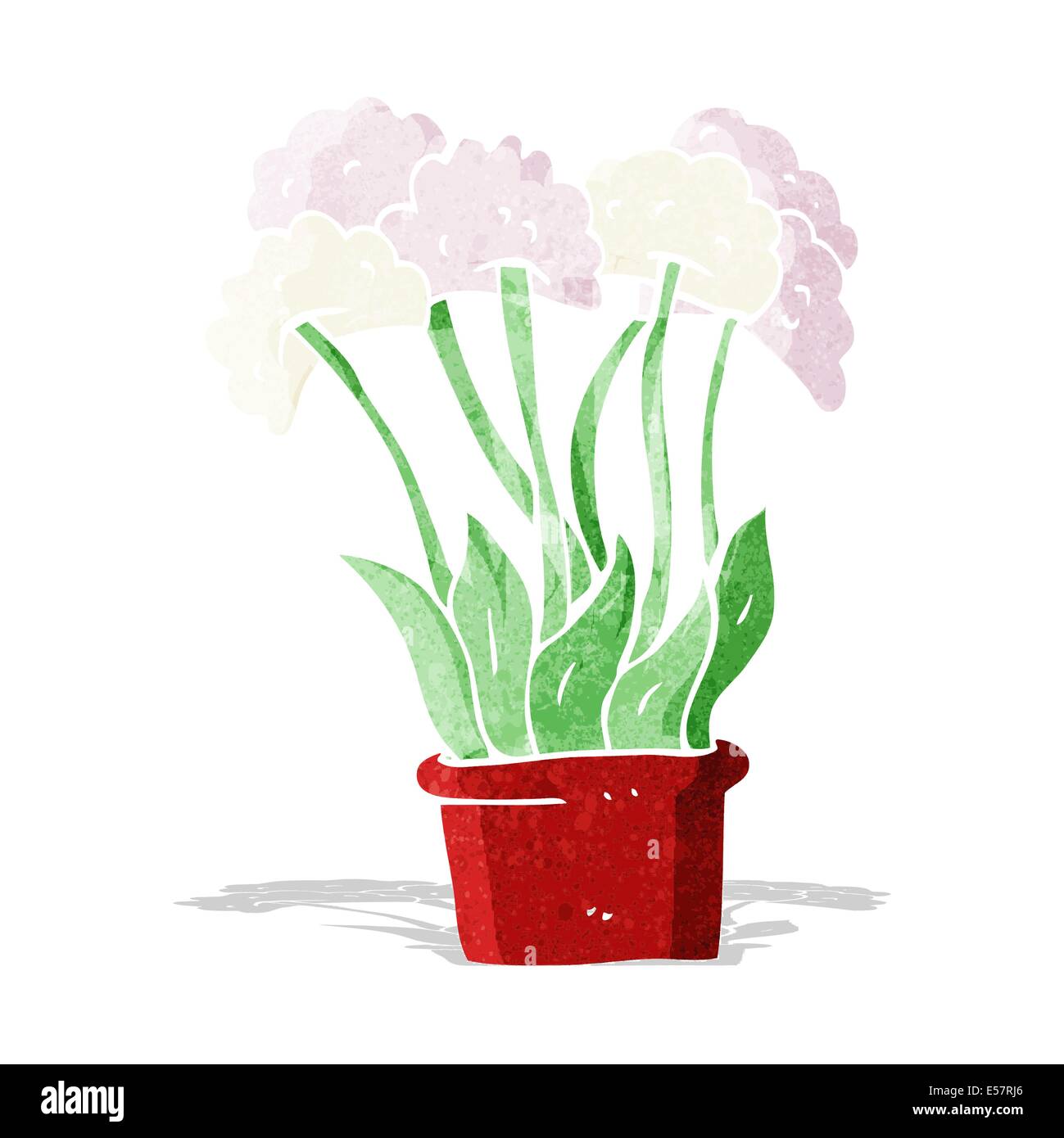 cartoon flowers in pot Stock Vector Image & Art - Alamy