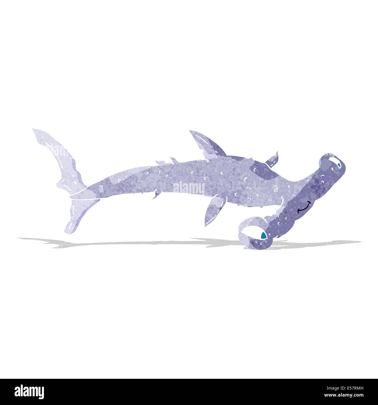 cartoon hammerhead shark Stock Vector Image & Art - Alamy