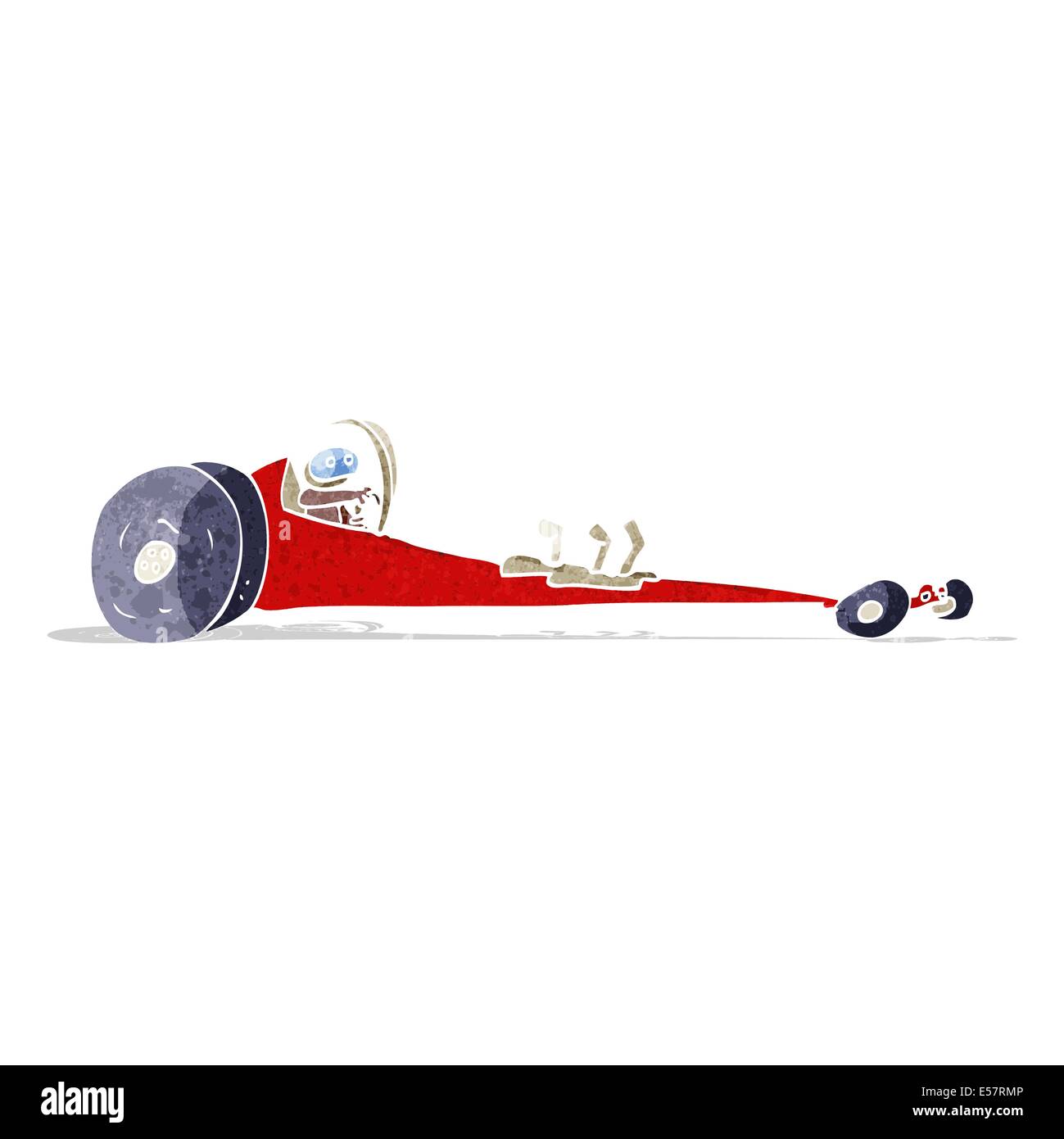 cartoon drag racer Stock Vector Image & Art - Alamy