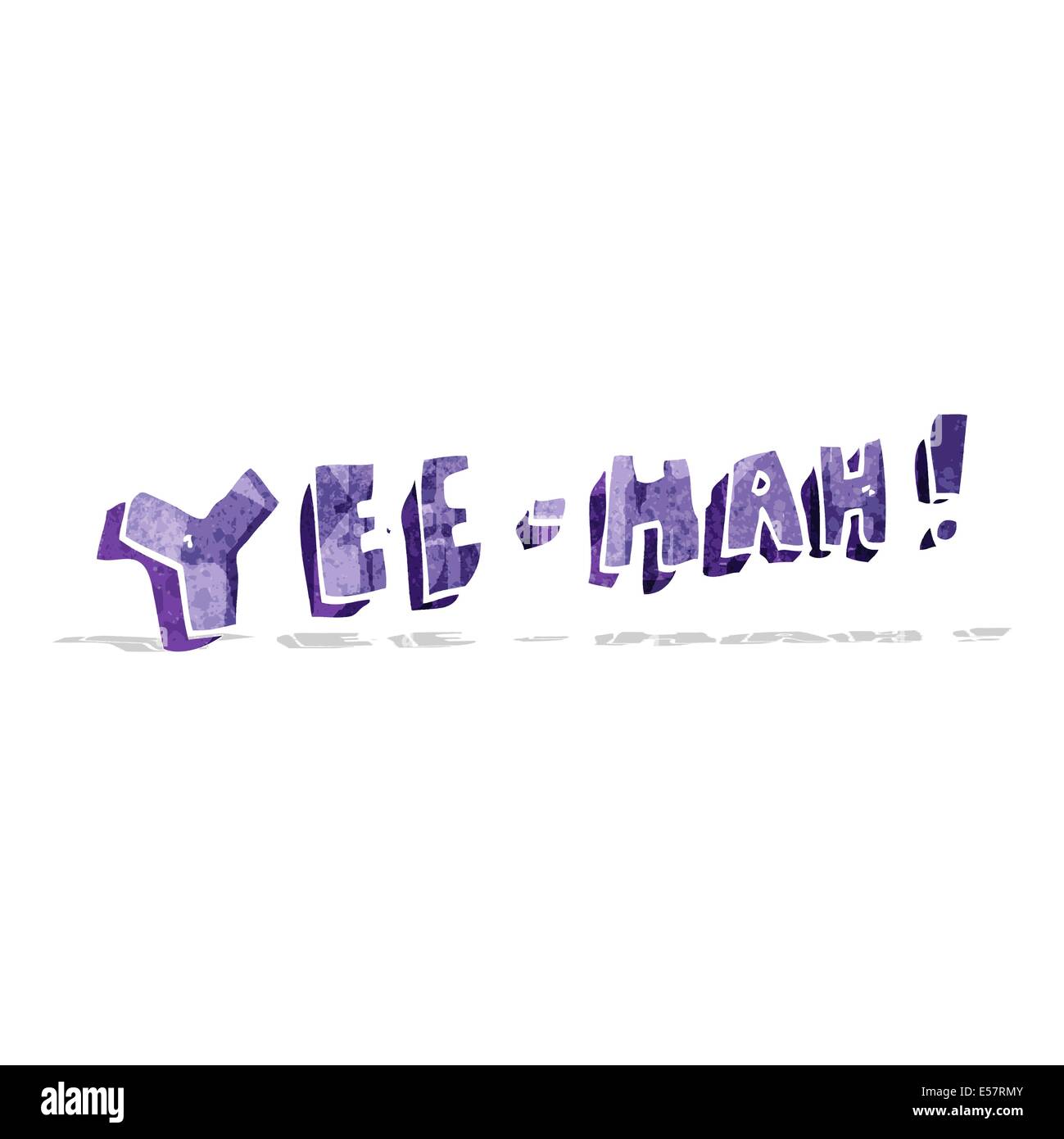 cartoon yeehah symbol Stock Vector Image & Art - Alamy