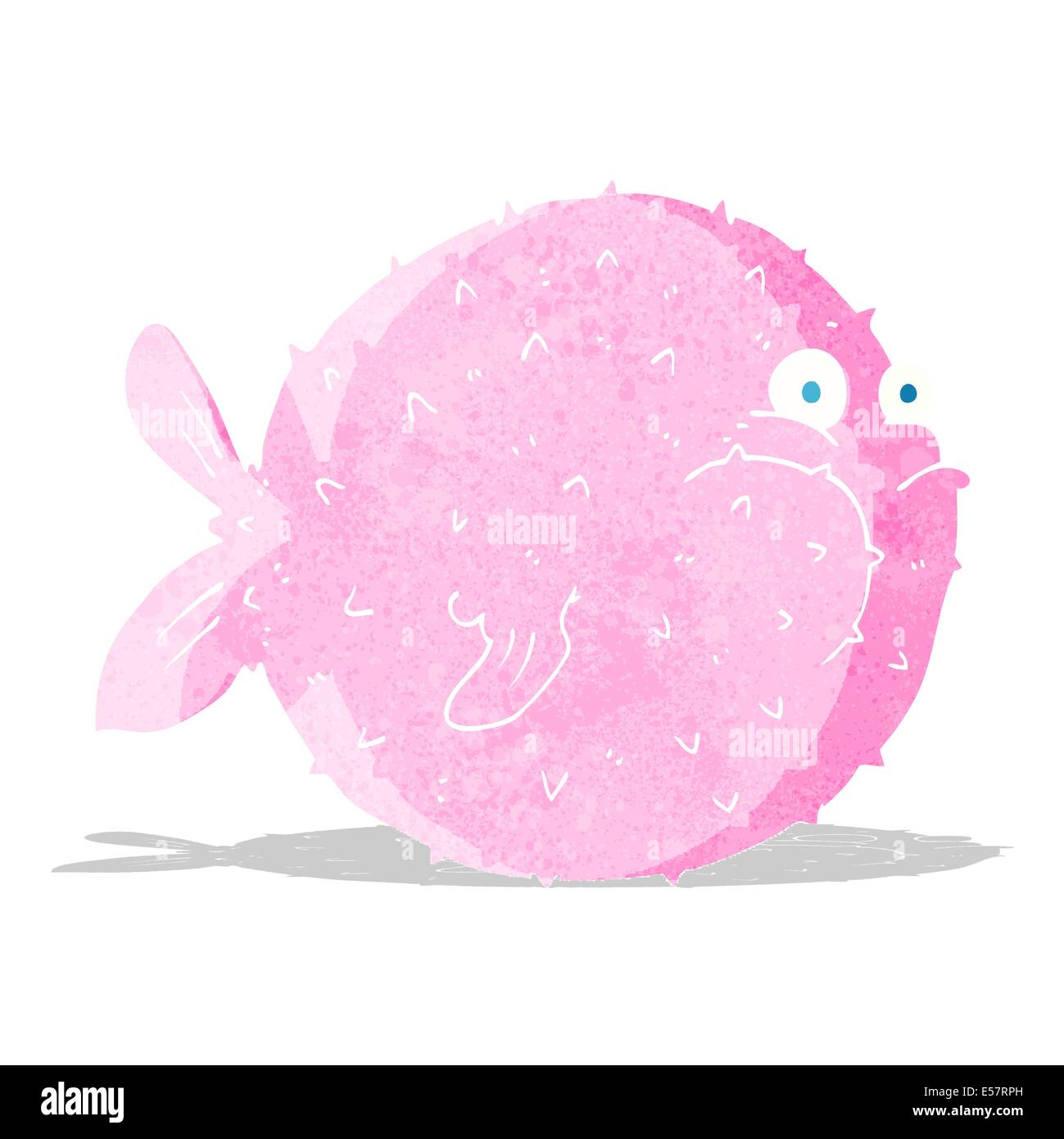 cartoon puffer fish Stock Vector Image & Art - Alamy