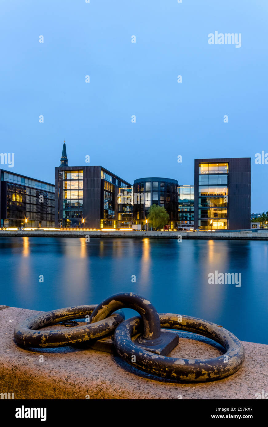 Nordea Bank headquarters in Christianshavn, Copenhagen, Denmark Stock ...