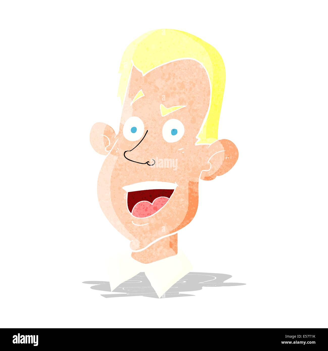 cartoon male face Stock Vector Image & Art - Alamy
