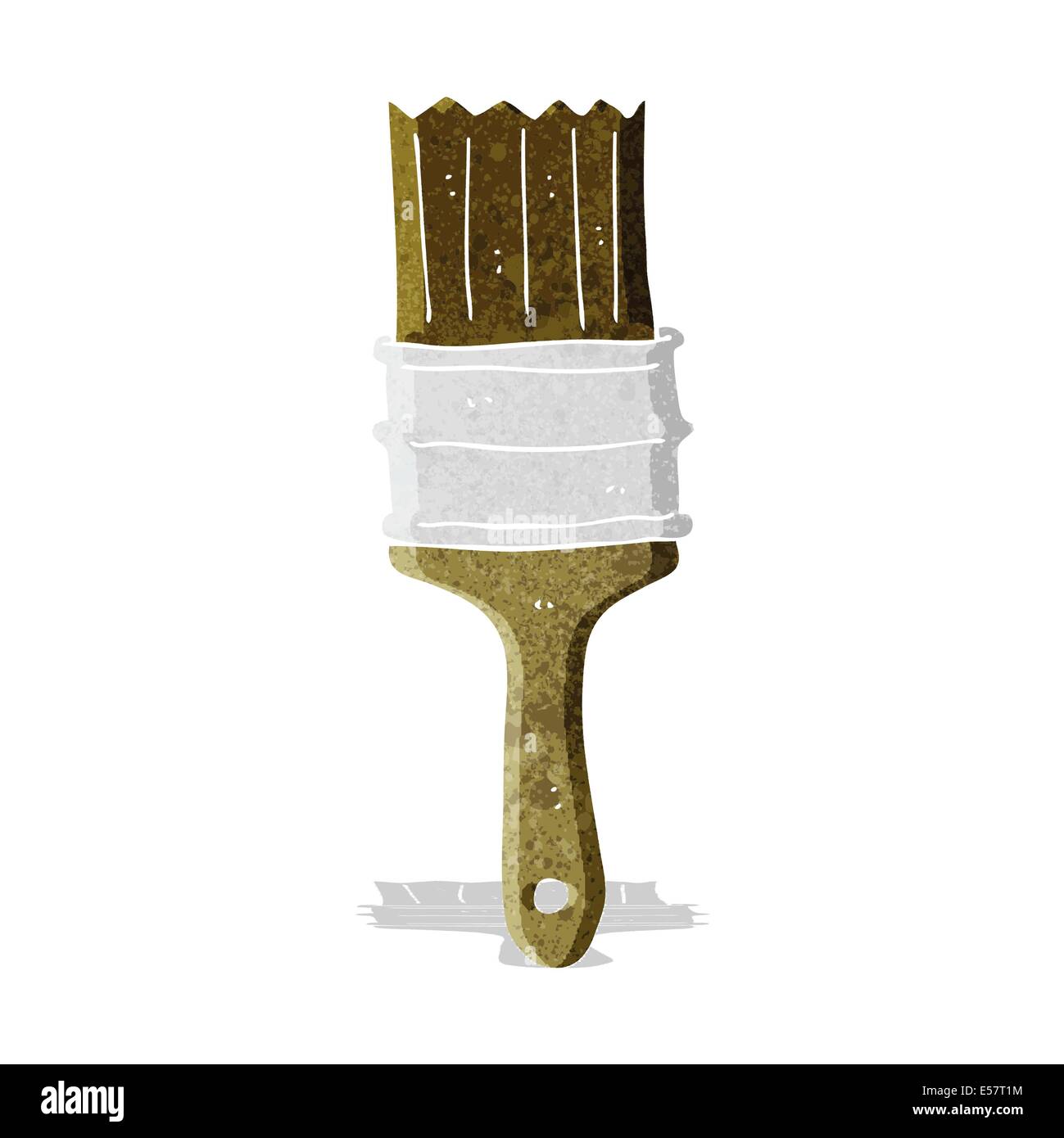 cartoon paint brush Stock Vector Image & Art - Alamy