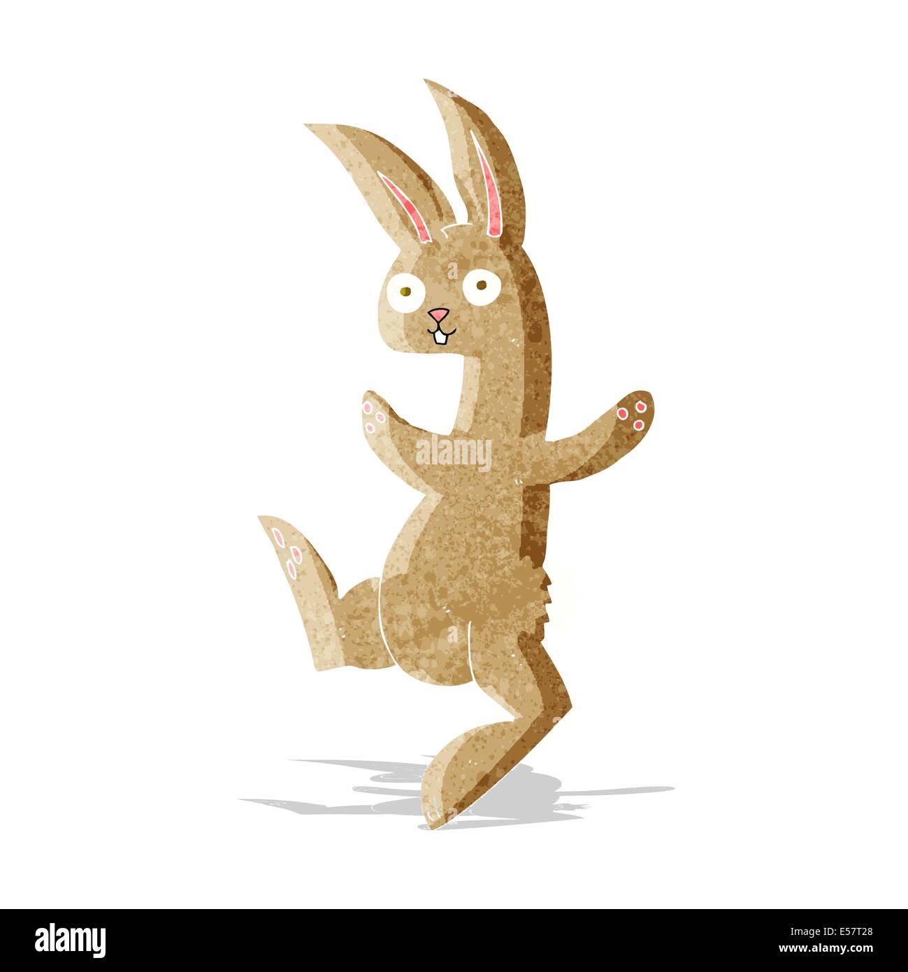 funny cartoon rabbit Stock Vector Image & Art - Alamy