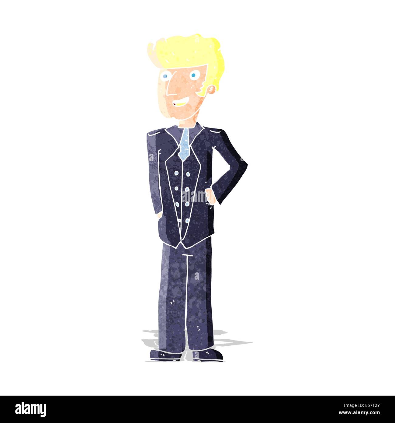 cartoon upperclass man Stock Vector Image & Art - Alamy