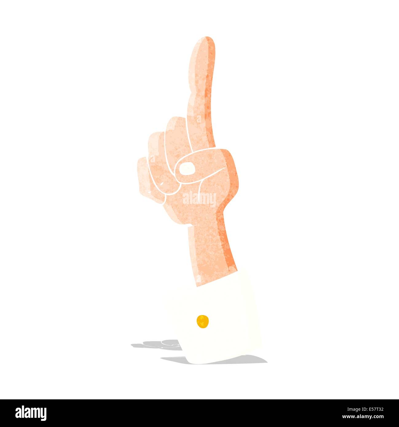 cartoon pointing hand Stock Vector Image & Art - Alamy