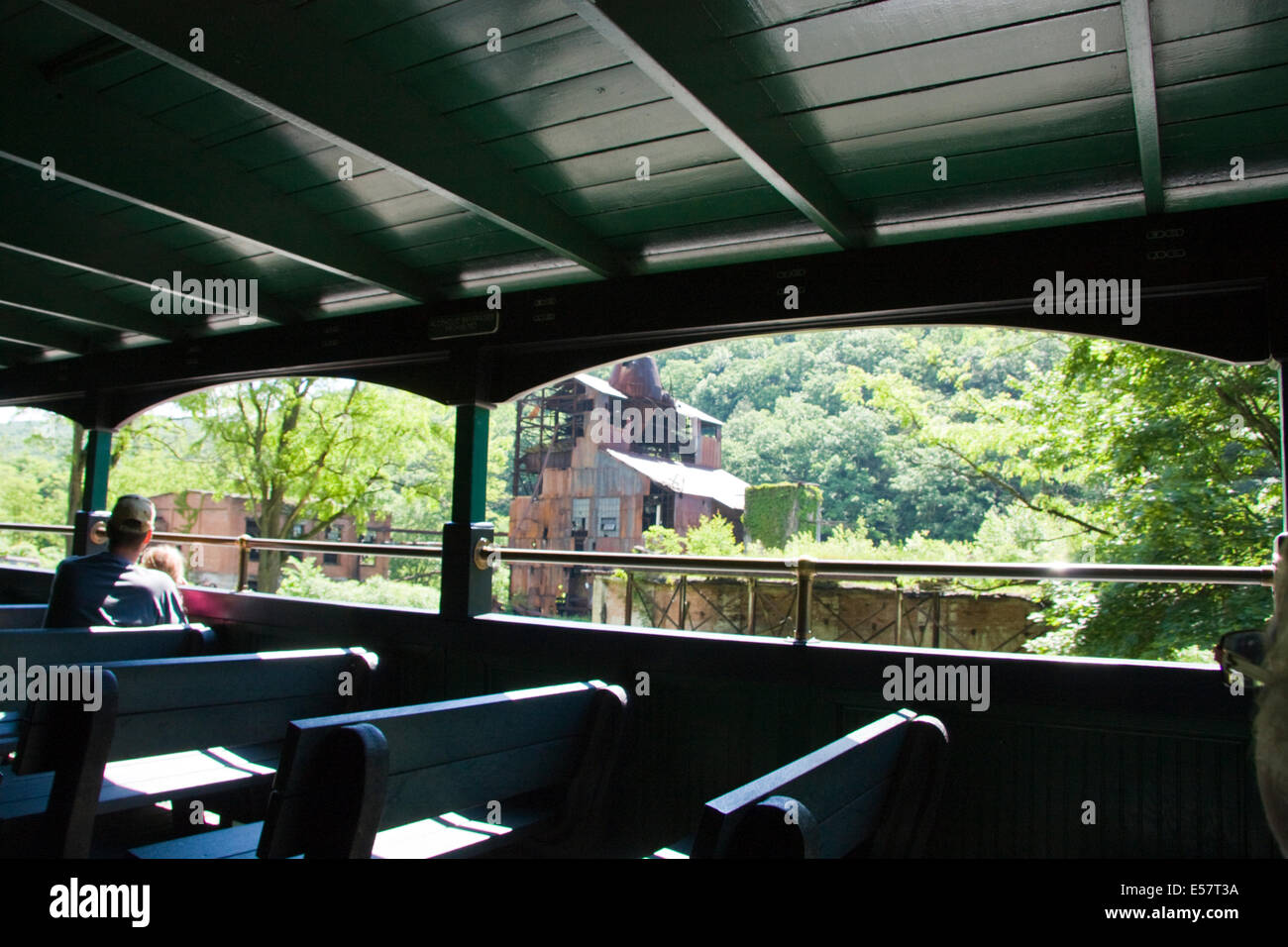 Abandoned paper mill, Cass Scenic Railroad State Park, West Virginia ...