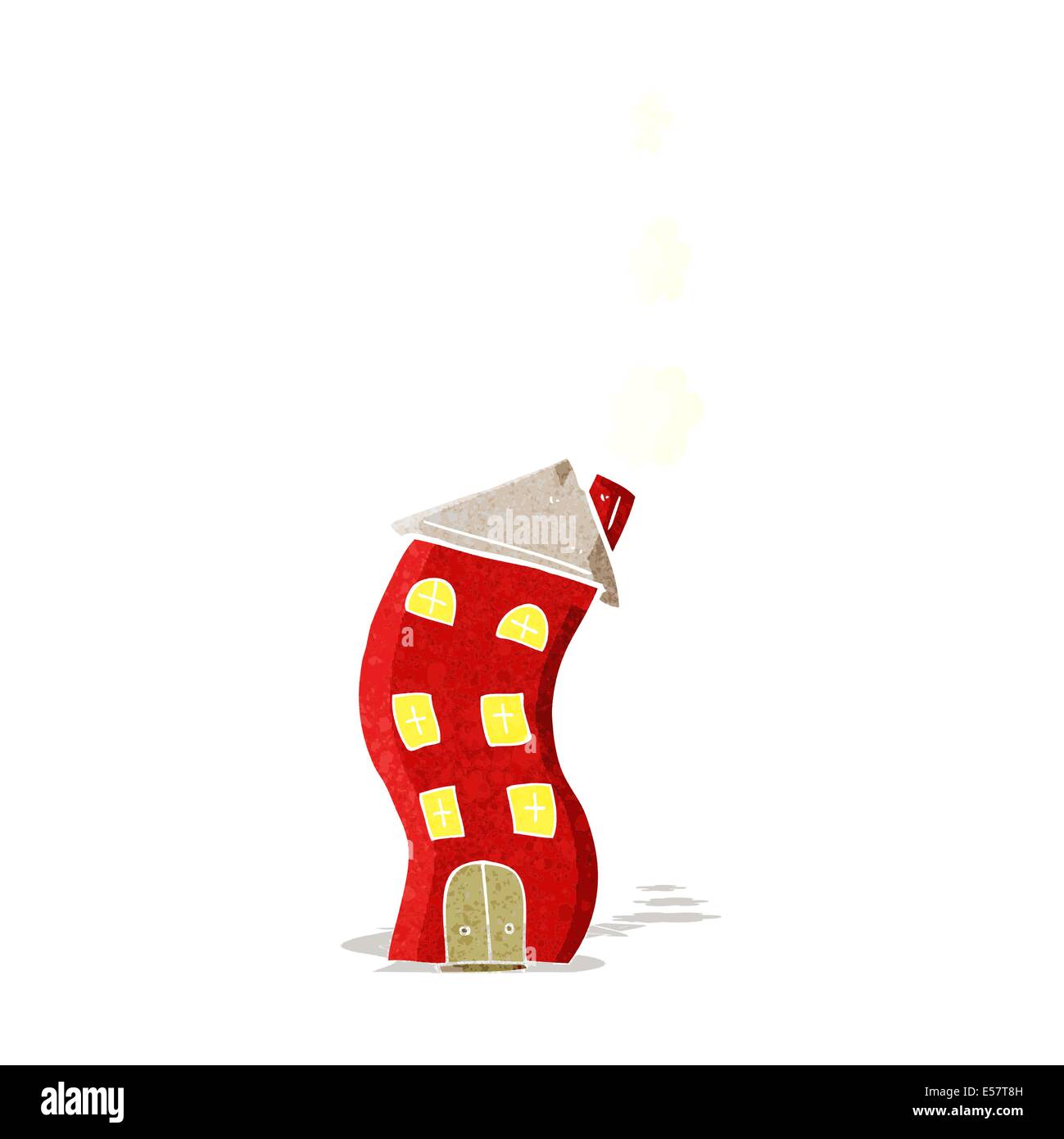 funny cartoon house Stock Vector Image & Art - Alamy