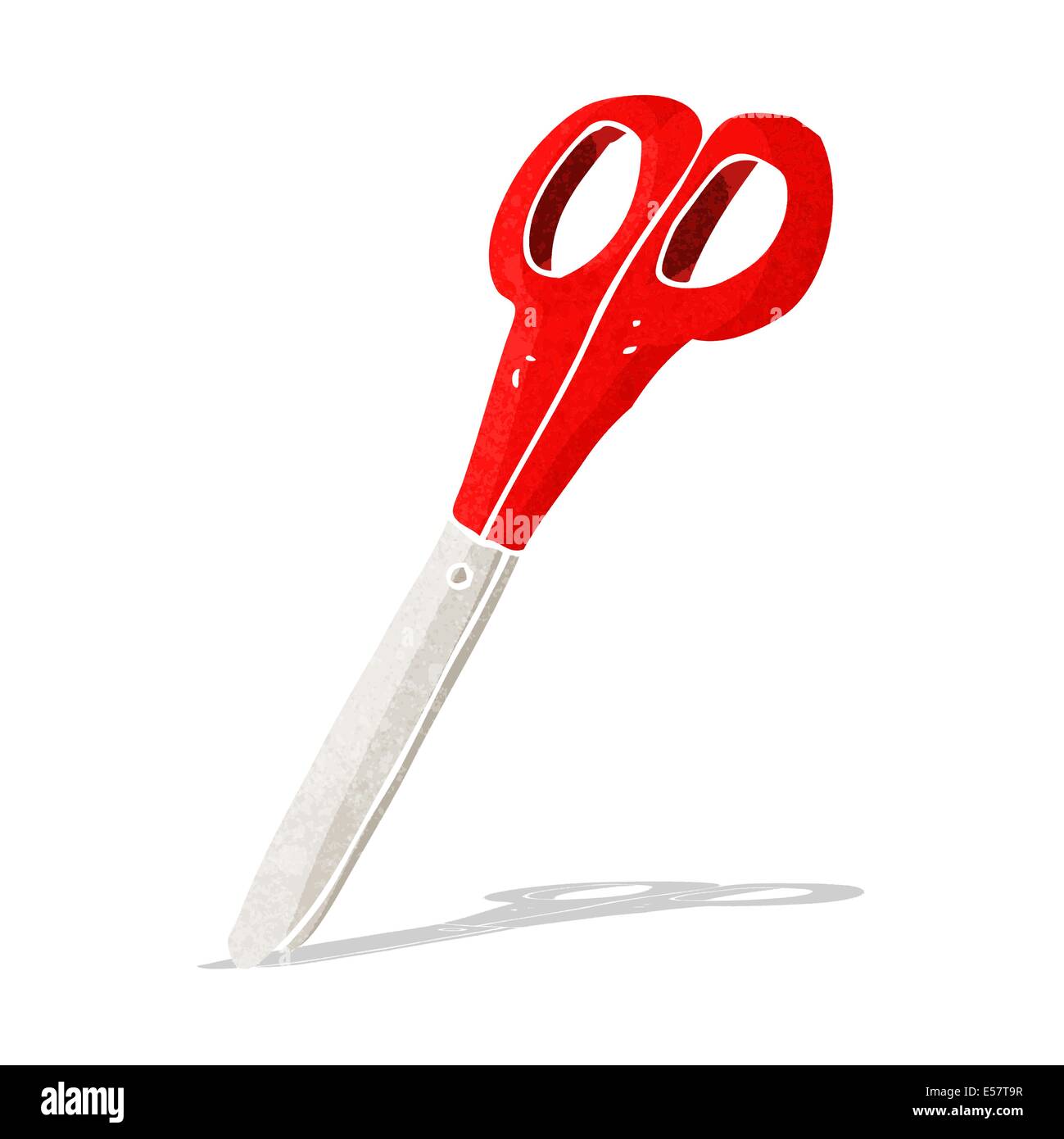 Rough scissors Stock Vector Images - Alamy