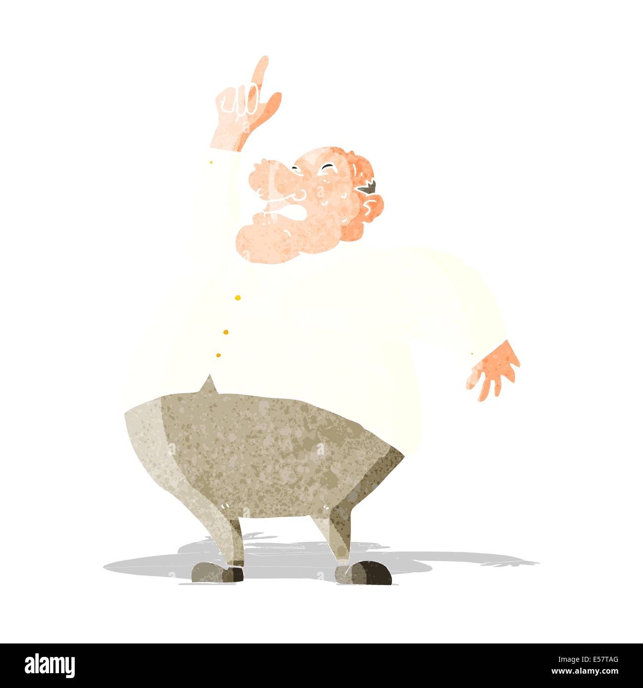 cartoon big fat boss Stock Vector Image & Art - Alamy