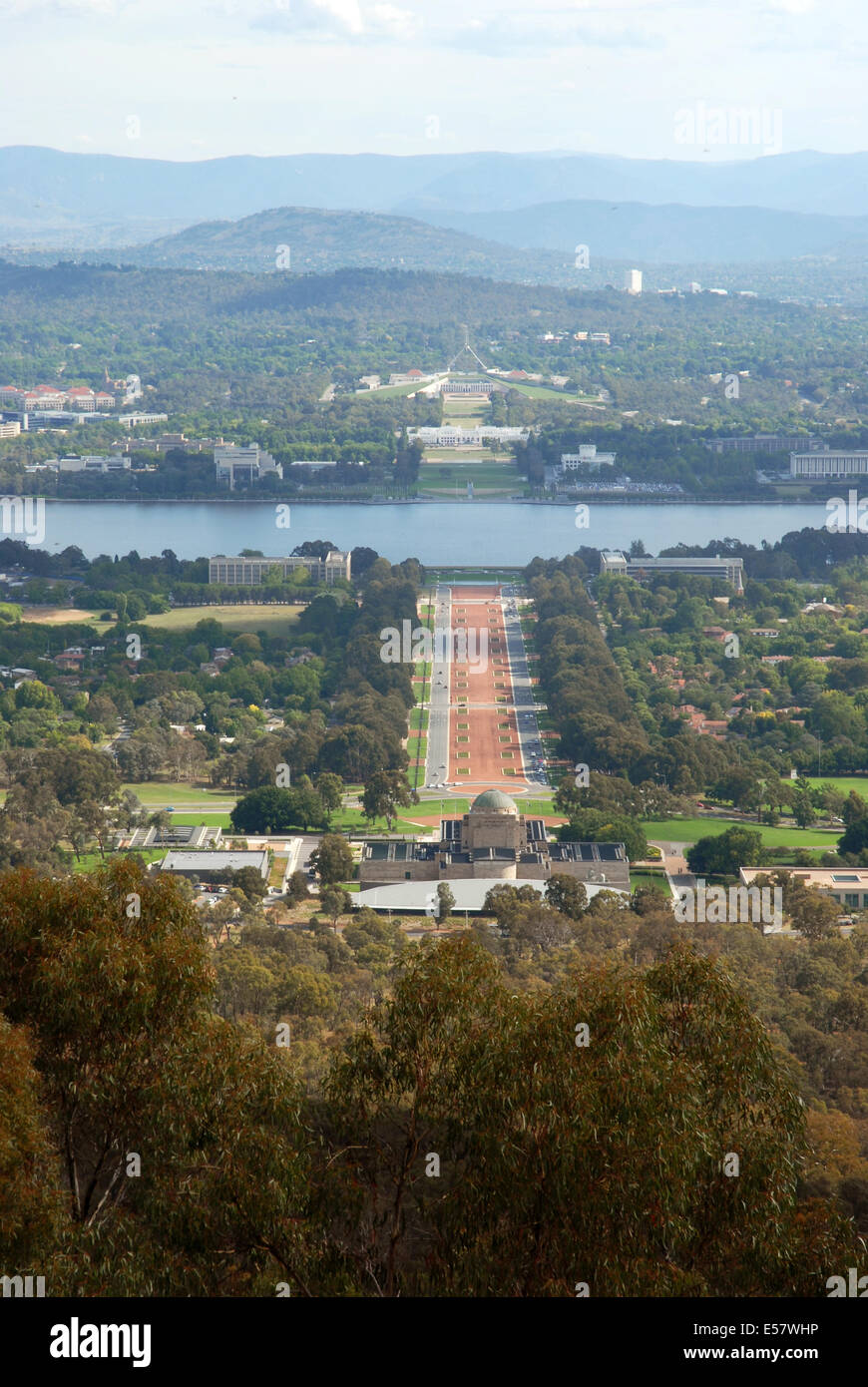 Canberra skyline hi-res stock photography and images - Alamy