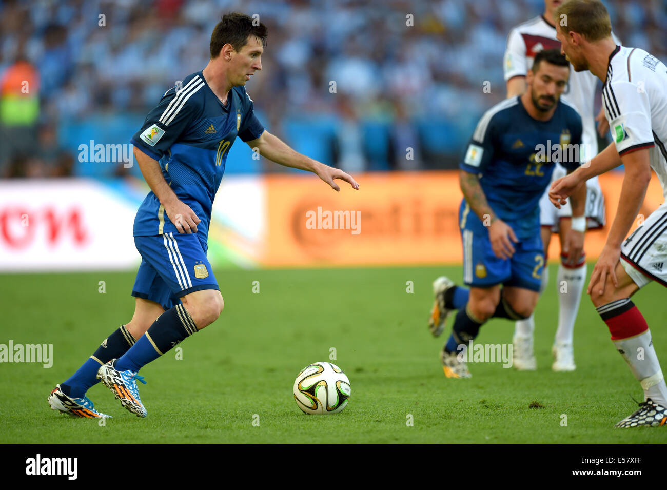 Rio De Janeiro, Brazil. 13th July, 2014. Lionel Messi (ARG) Football ...