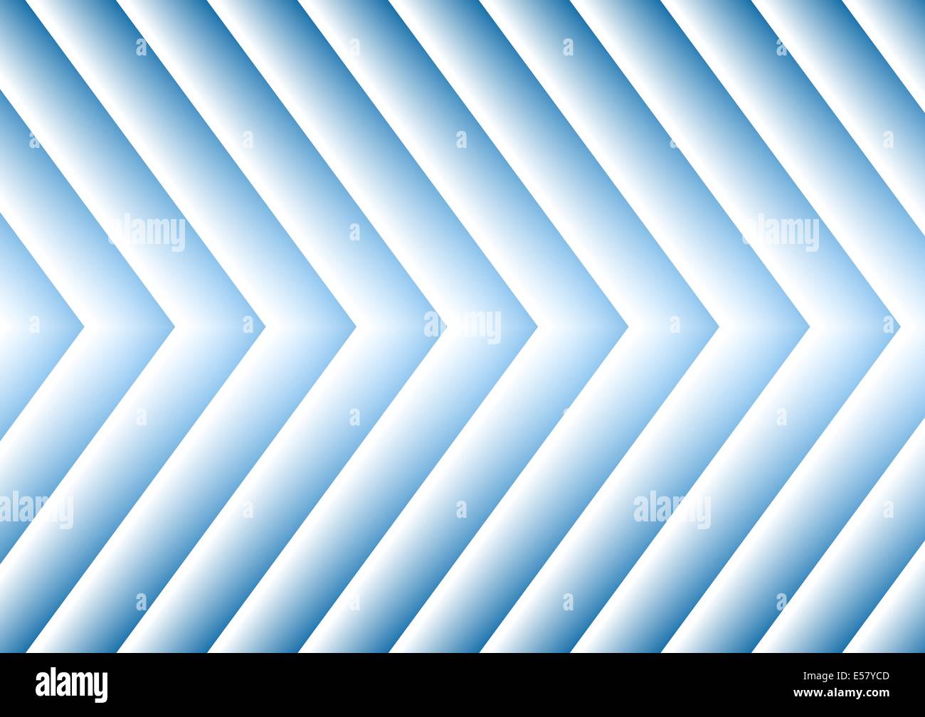 Bright blue hi-tech arrows vector design Stock Photo - Alamy