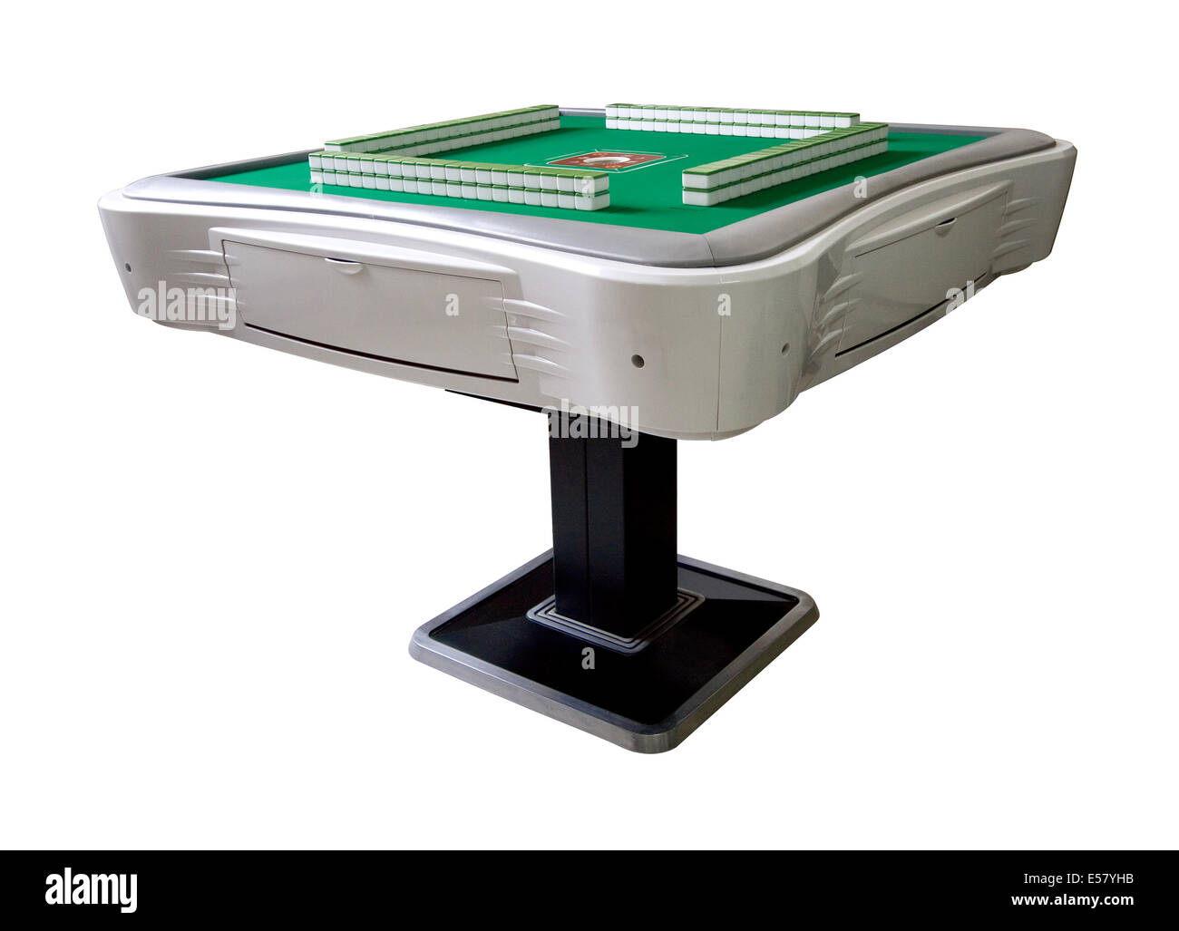 Automatic mahjong table with clipping path Stock Photo - Alamy